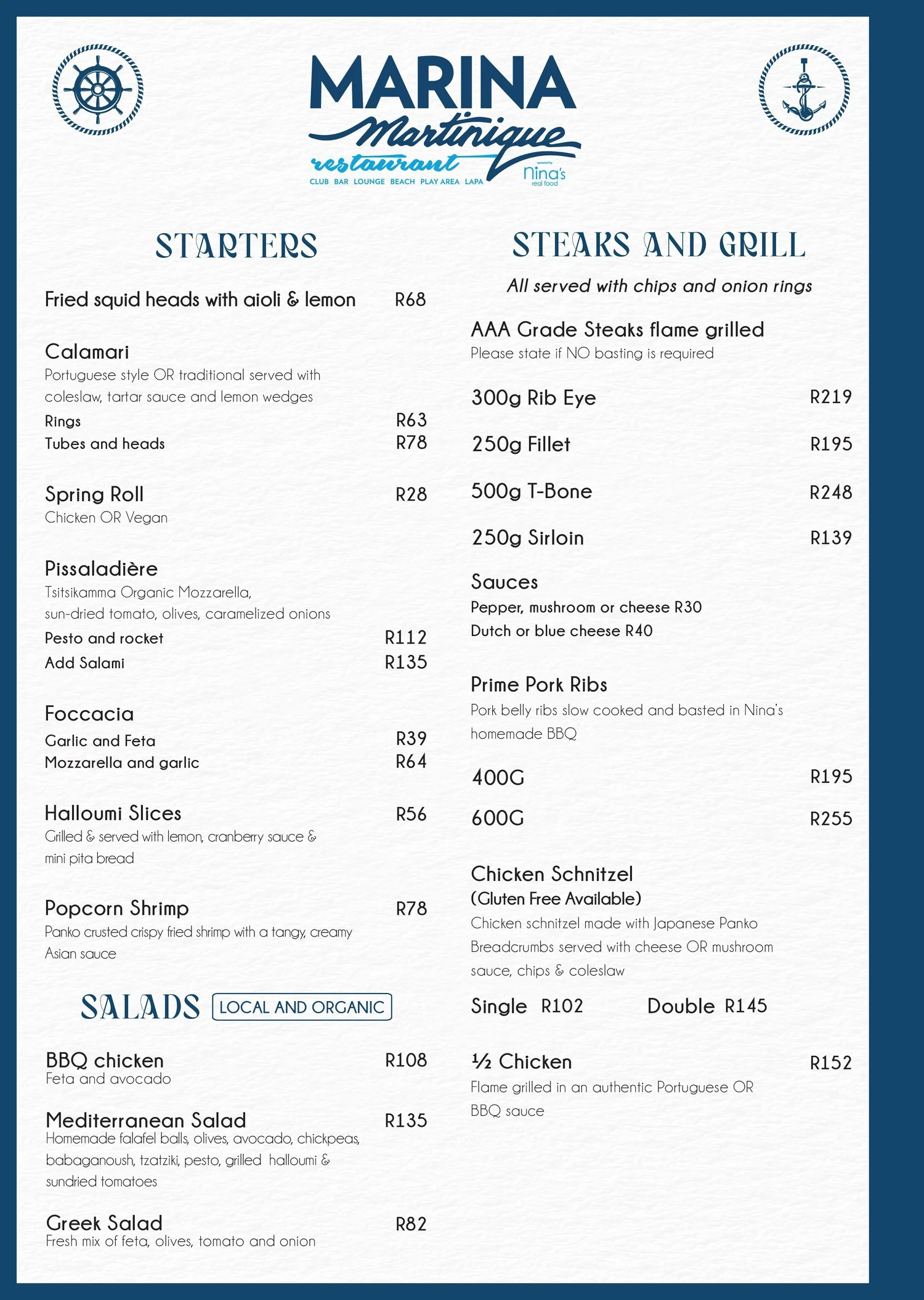 Ninas Marina Martinique