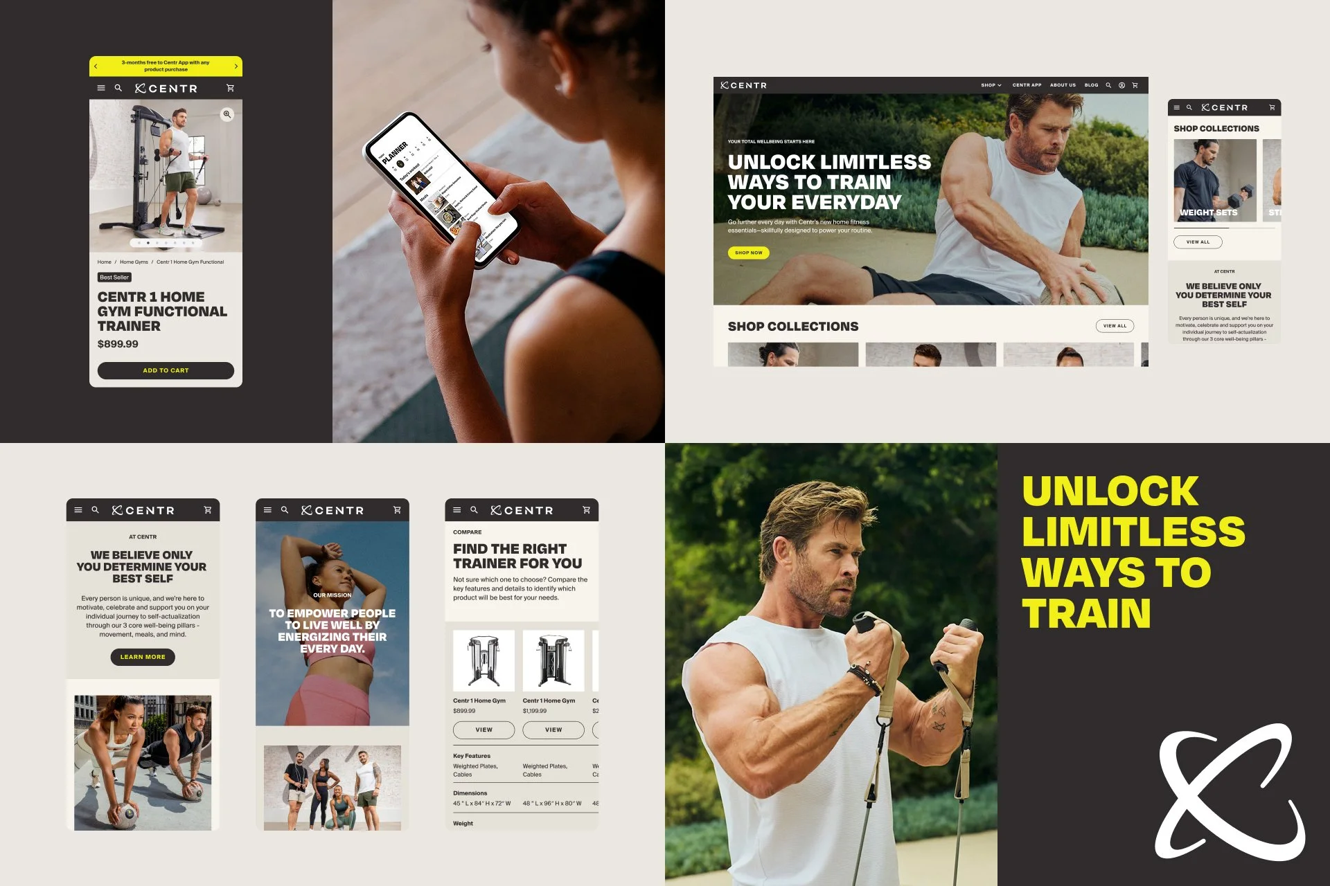 Centr — TJ Hari — Product Designer (UX/UI)