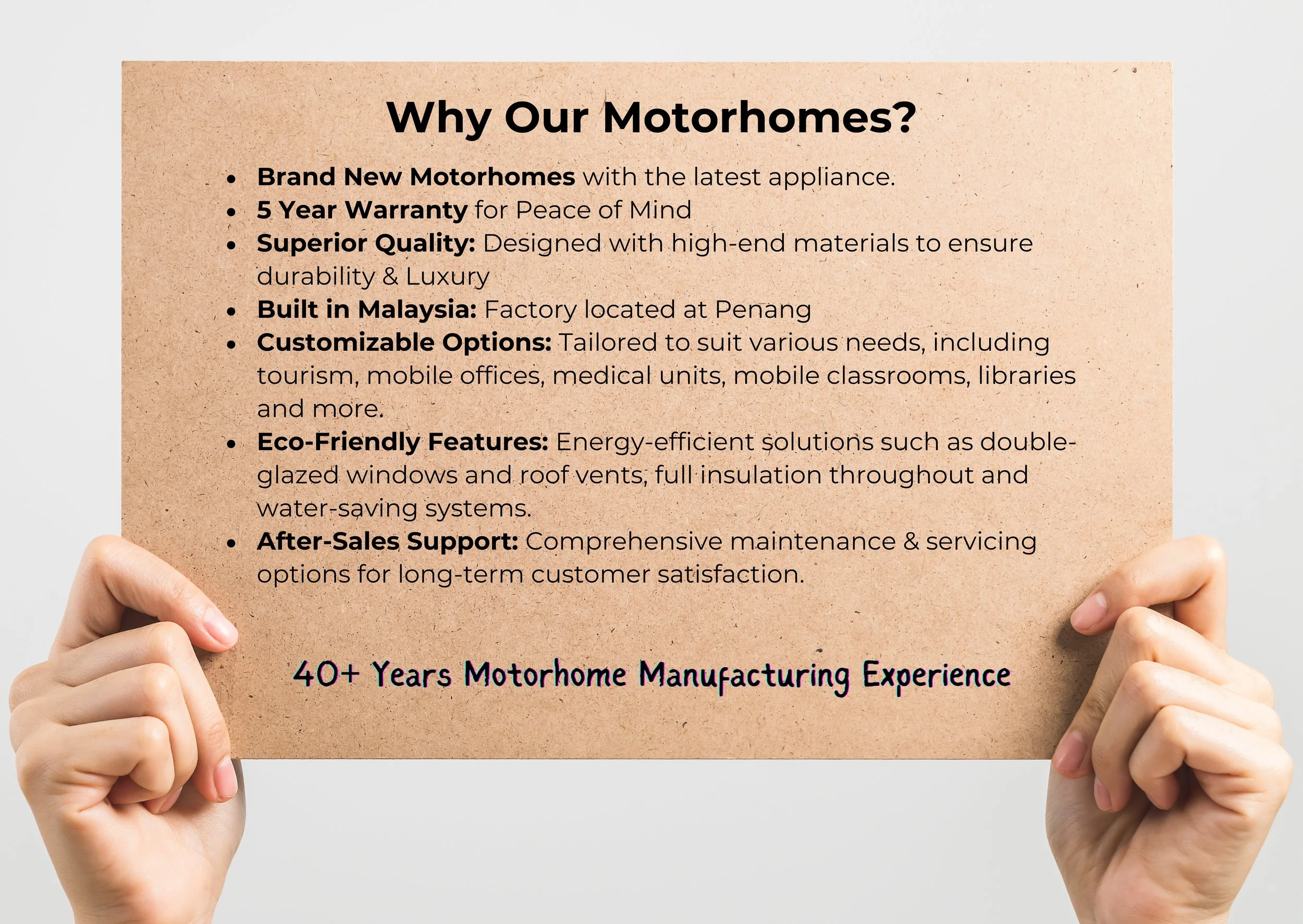 Motorhomes & Products — Sunshine RV