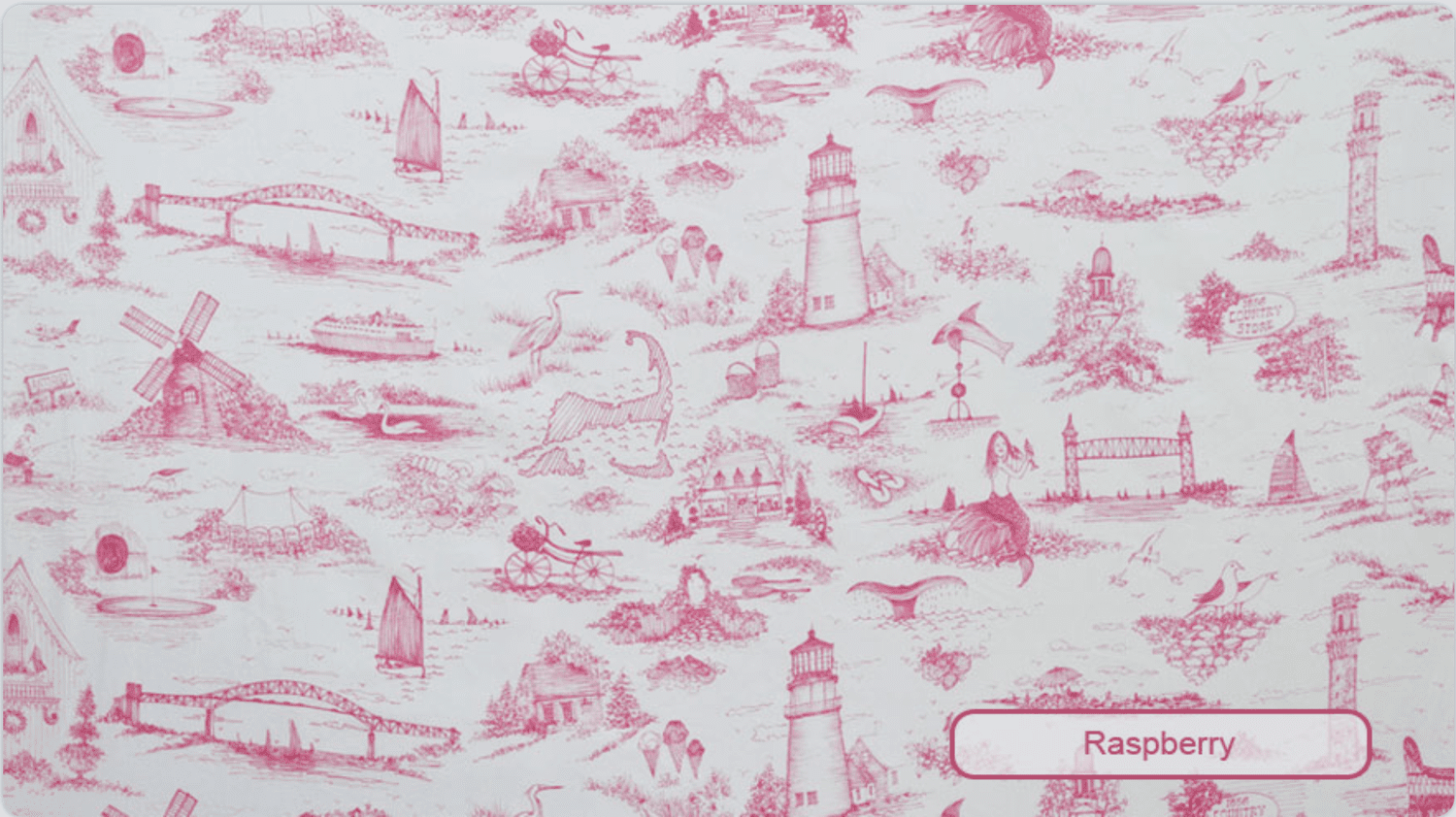 Florida Toile Wallpaper — Joan Peters of Osterville
