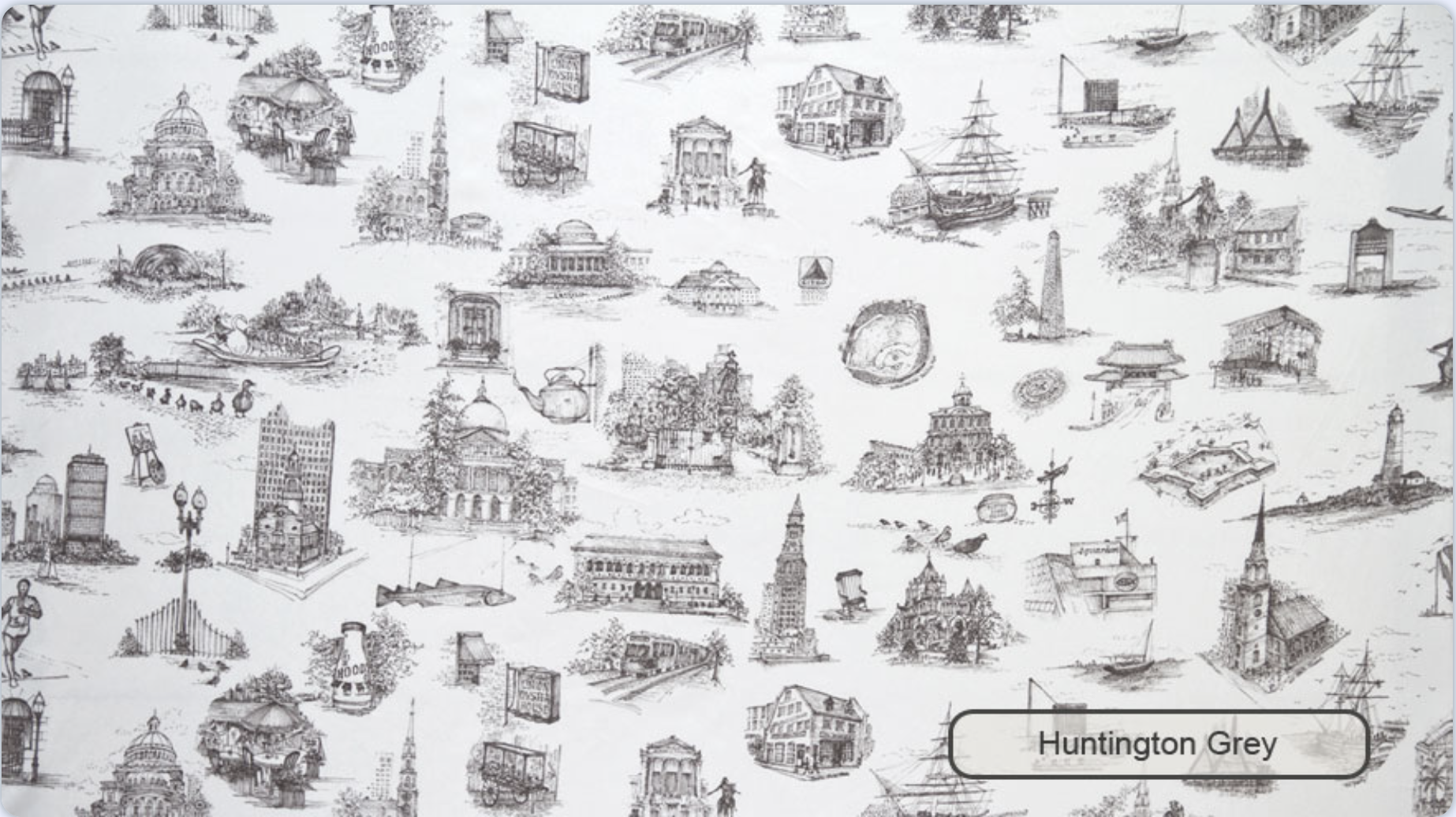 Cape Cod Toile Wallpaper — Joan Peters of Osterville