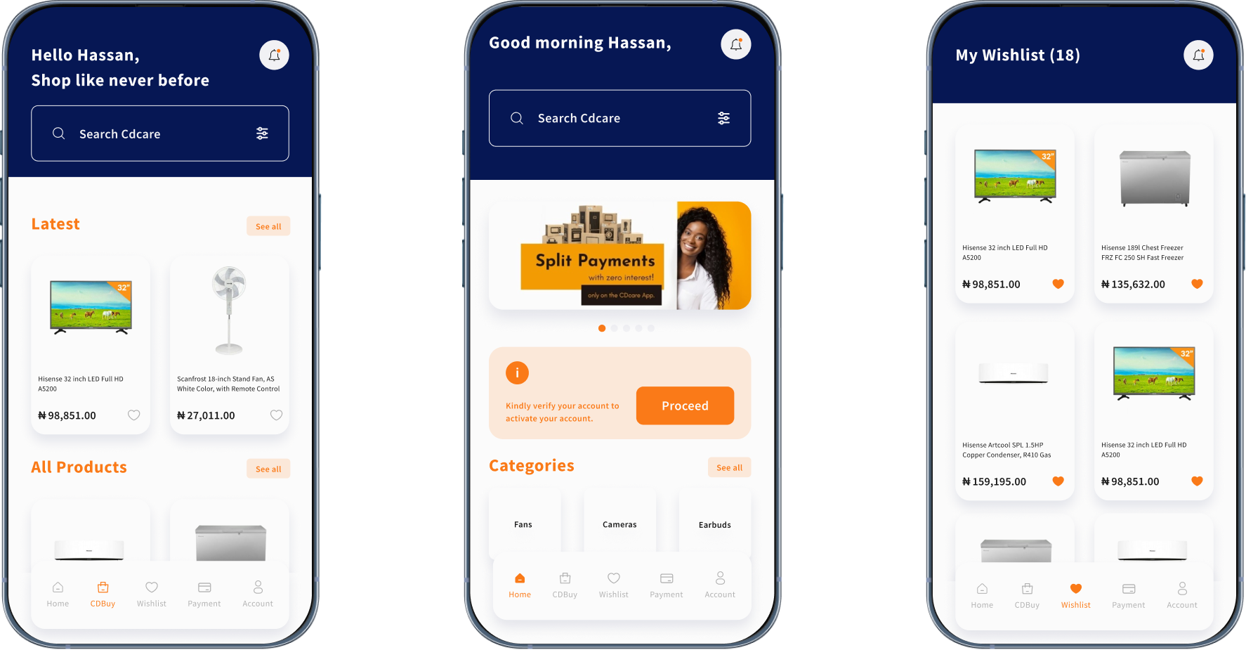 Product Design Portfolio Project: CDCare - Vek Akinyemi