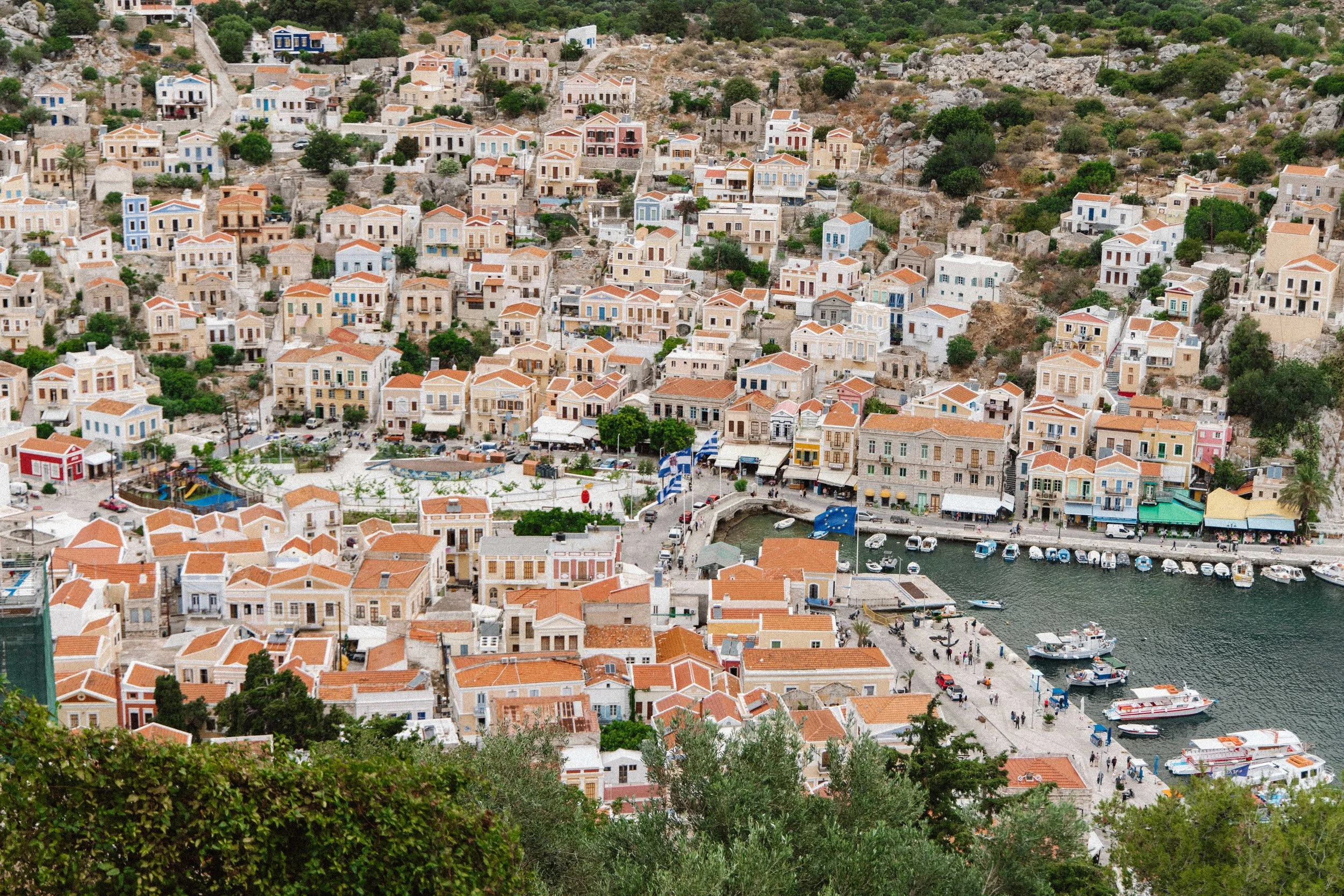 to a land unknown - Symi, Greek Island