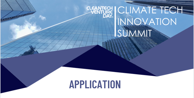 Pitching Application — Climate Tech Innovation