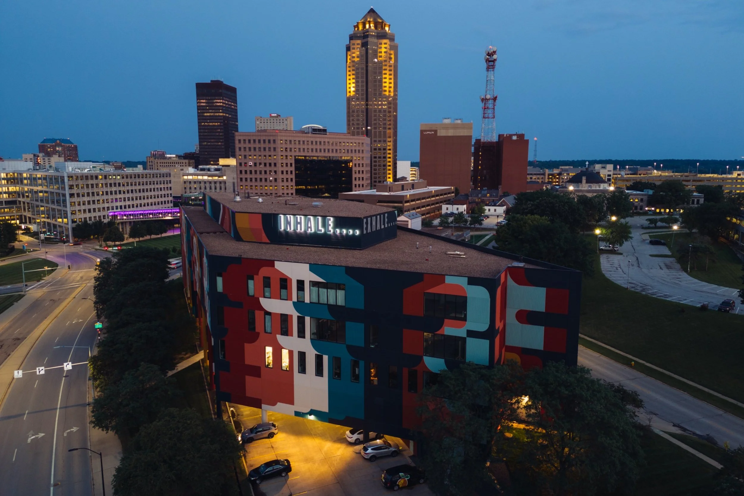 Visit — Mainframe Studios, Des Moines, IA