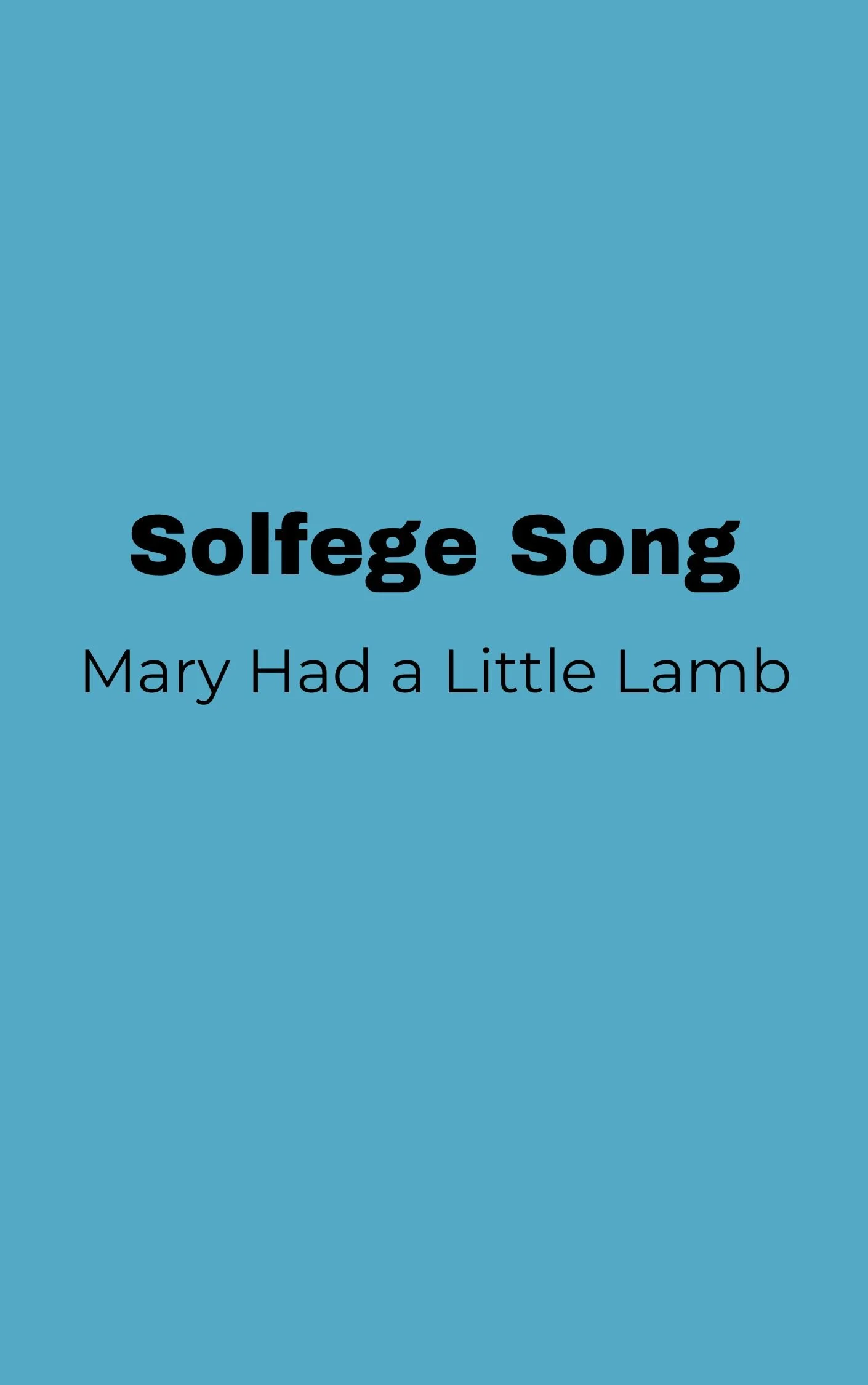 Mary Had A Little Lamb Lyrics