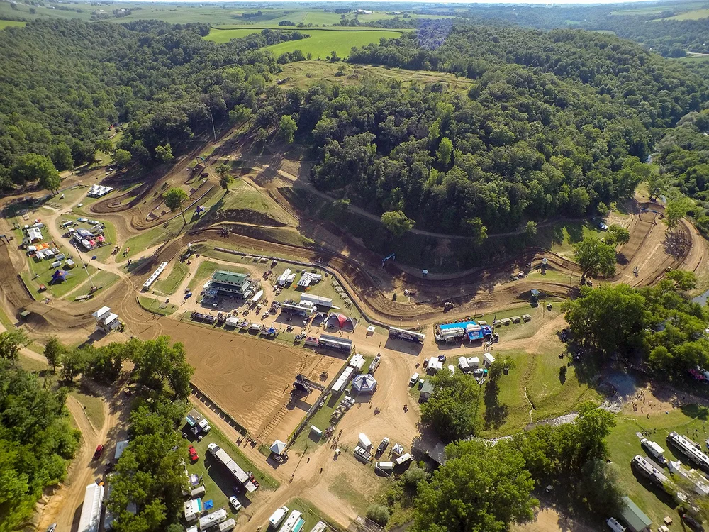 Spring Creek Motocross Park in Millville, MN Round 7 of the Pro ...