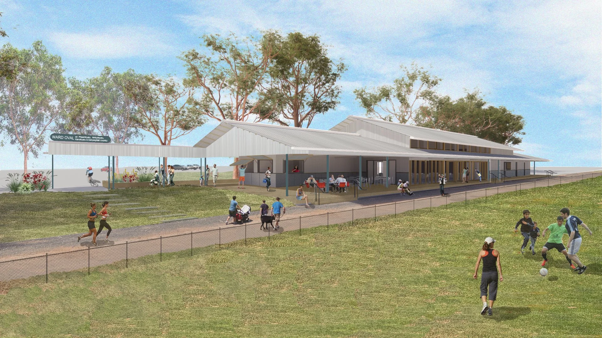Ward Oval Multipurpose Hall — DunnHillam