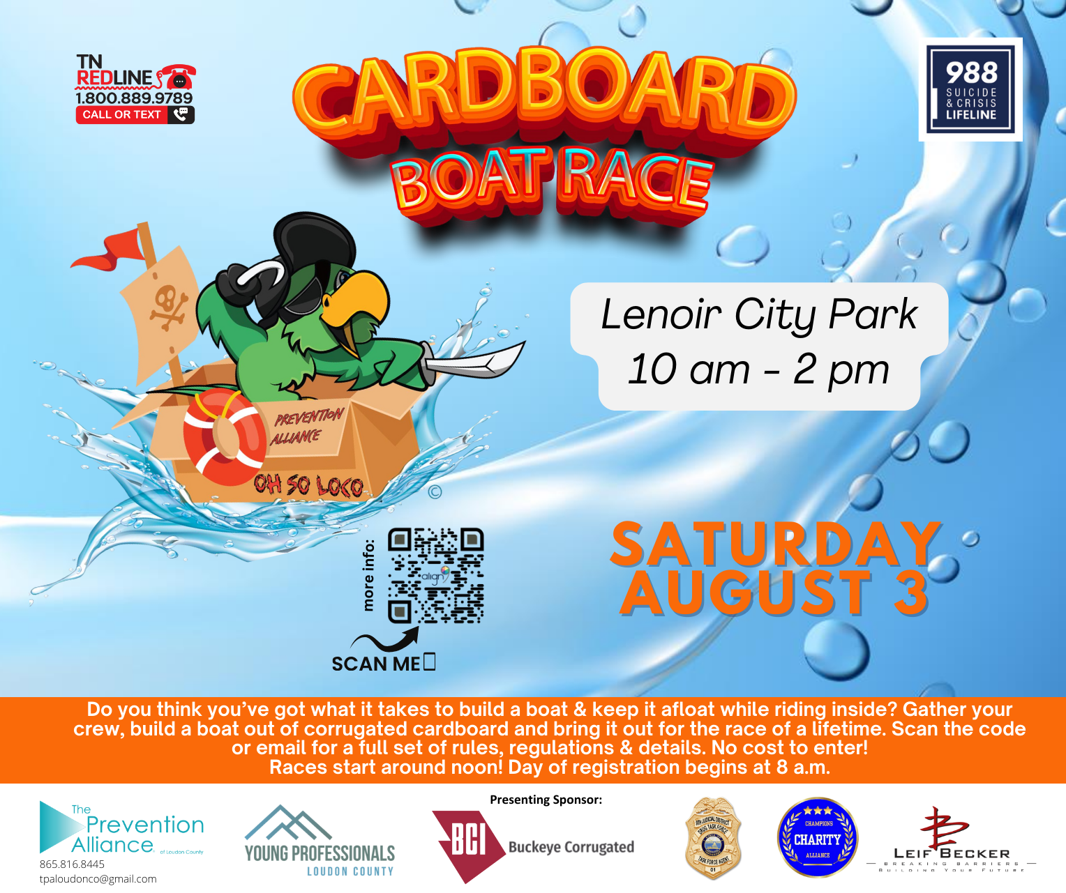 Cardboard Boat Race — Loudon County Tourism
