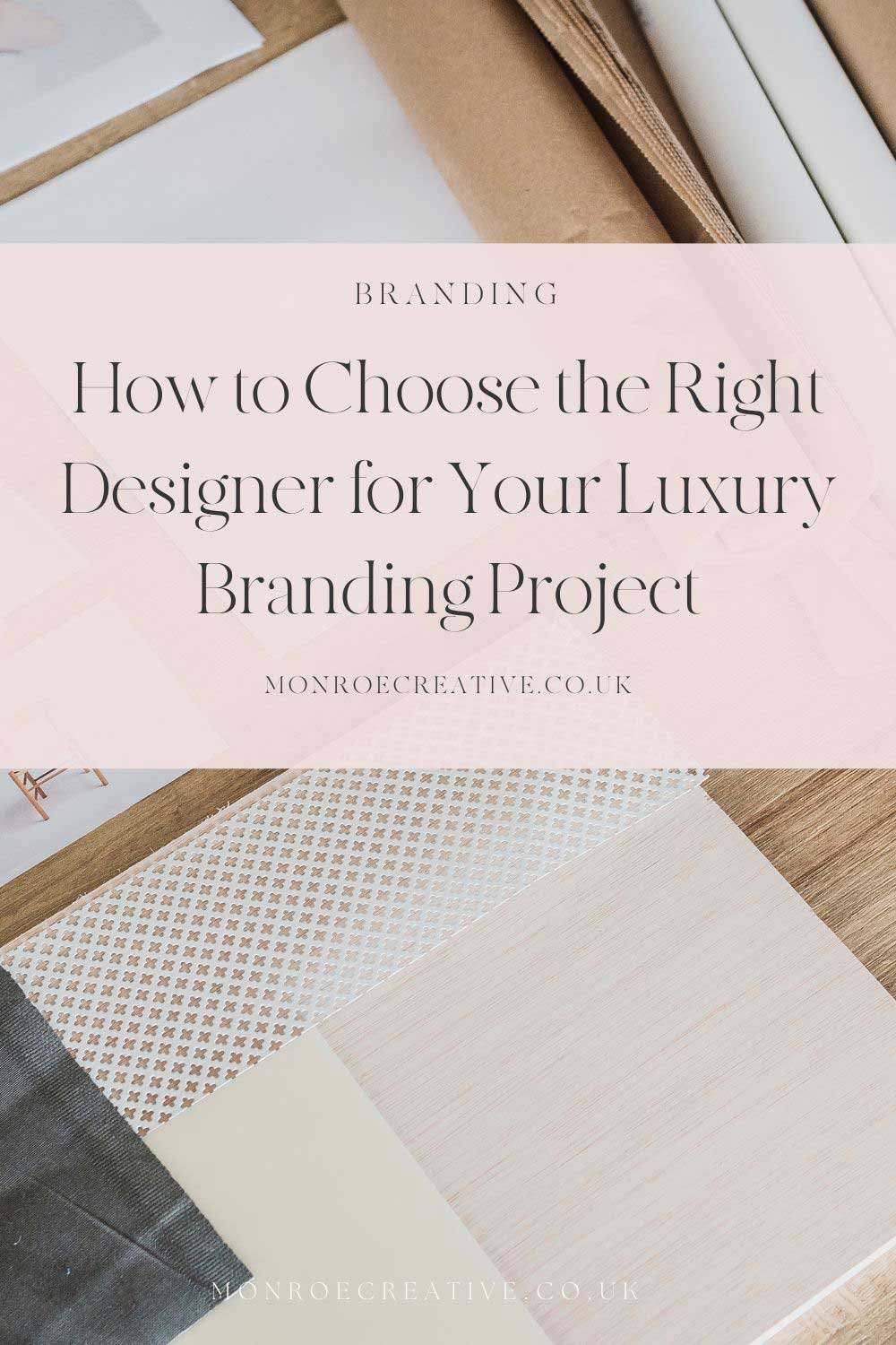 Choosing the Right Designer for Luxury Branding Projects | Monroe ...