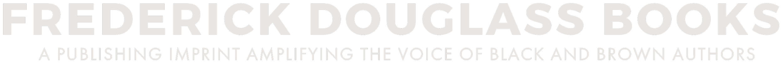 Books — FREDERICK DOUGLASS BOOKS