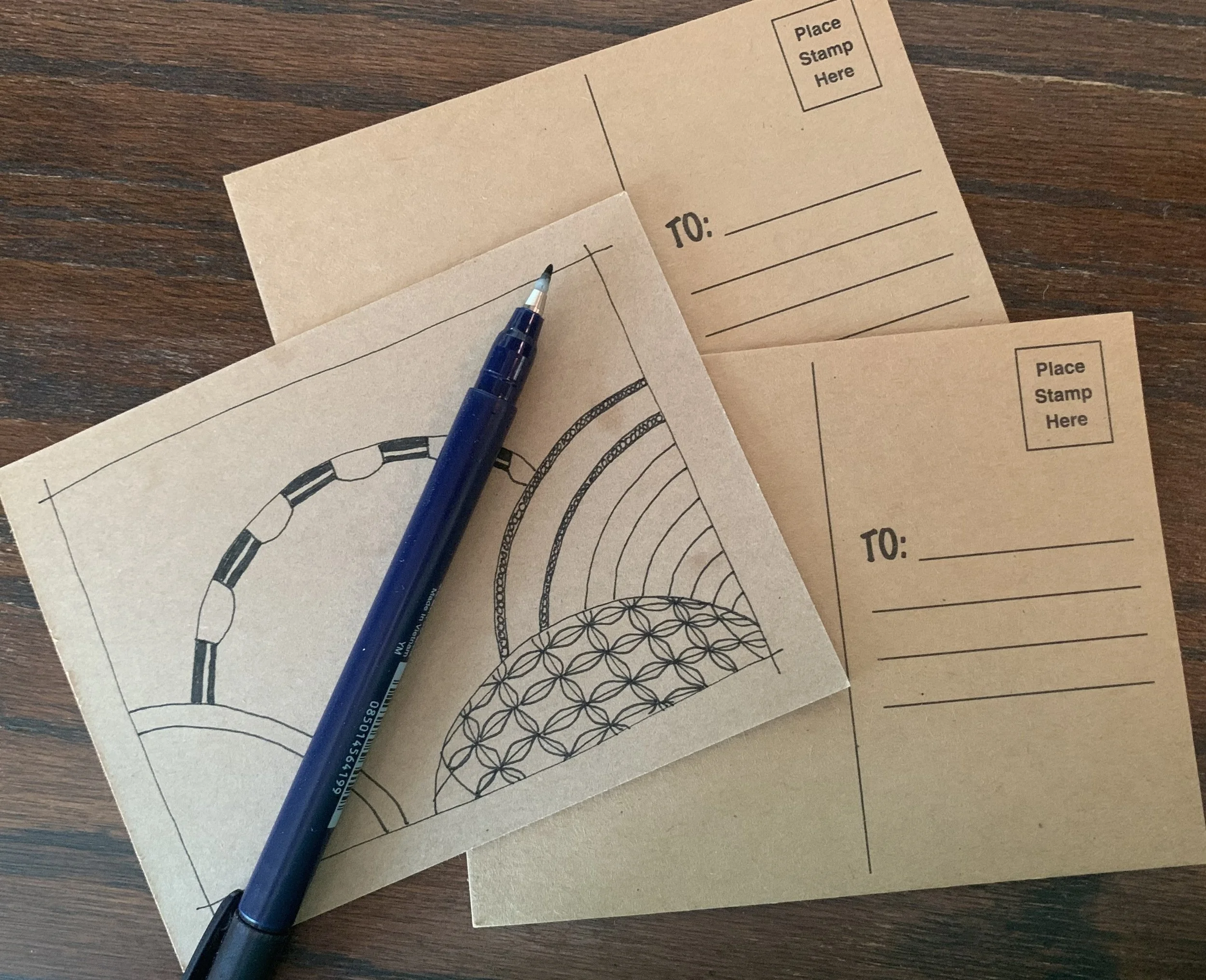 Postcard Exchange Project — Eye of The Heart Center