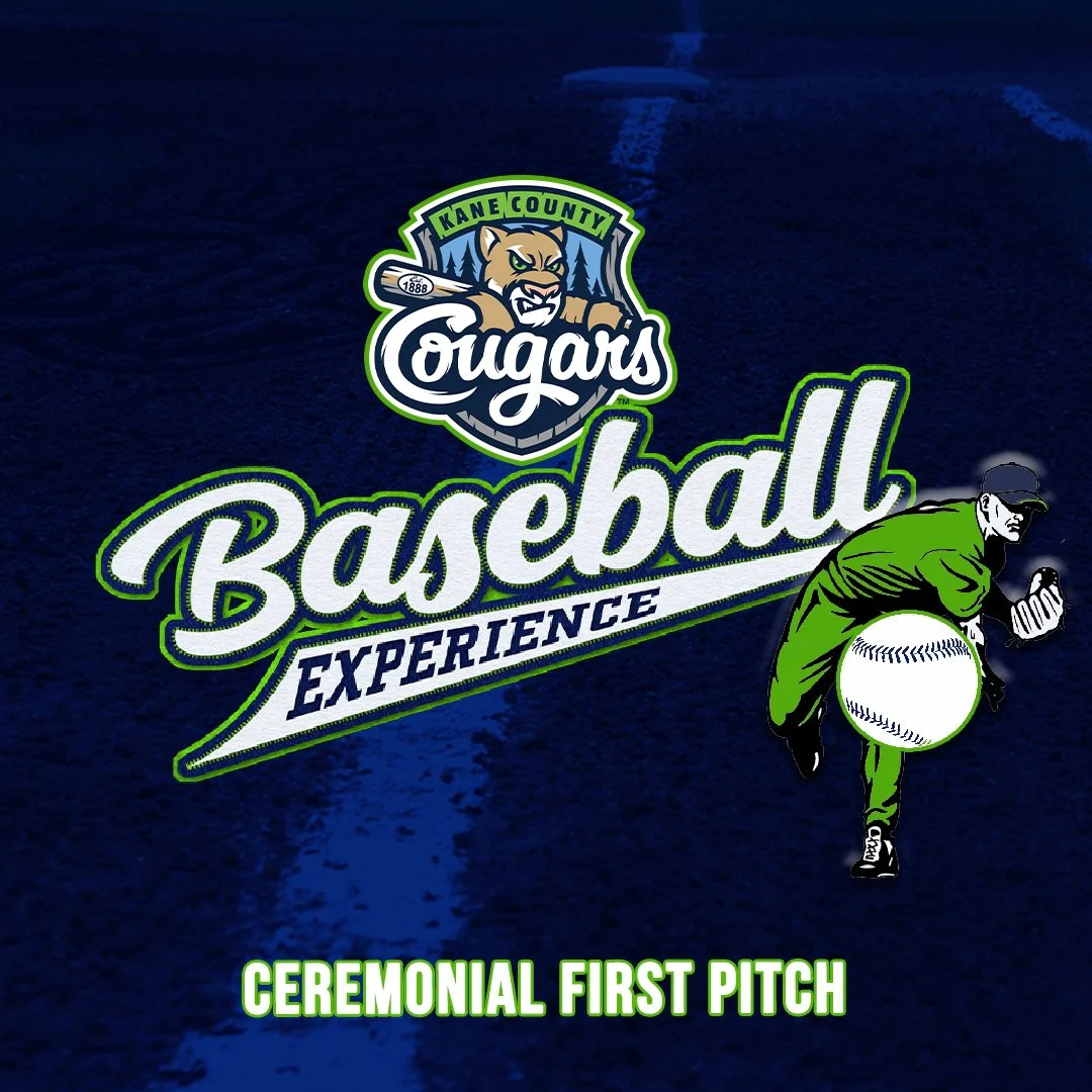 Ceremonial First Pitch — Kane County Cougars