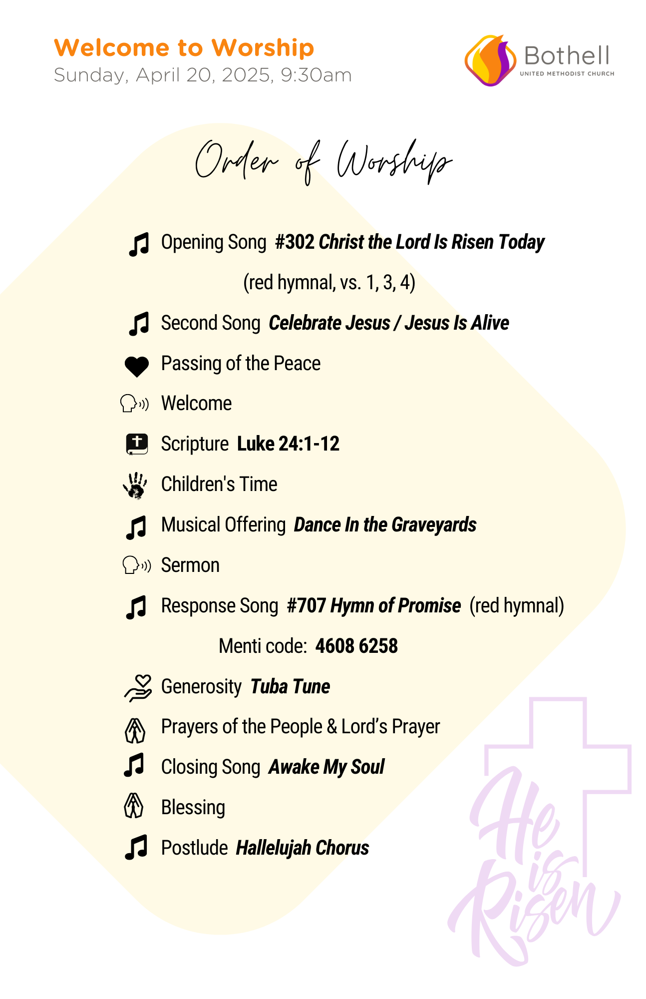 Worship QR — Bothell UMC