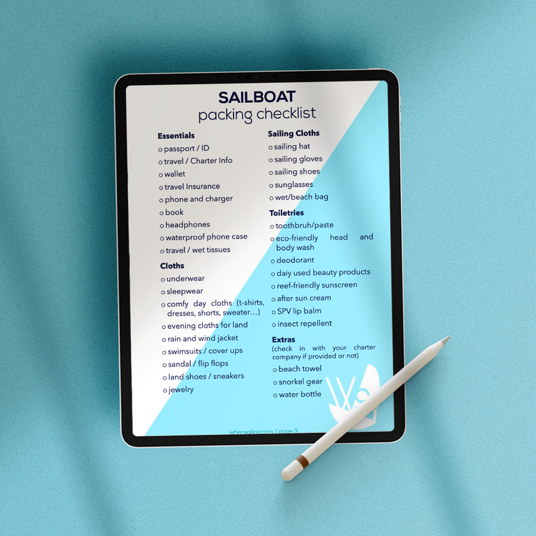 Boat Packing List — When Sailing - Boat Life Blueprint