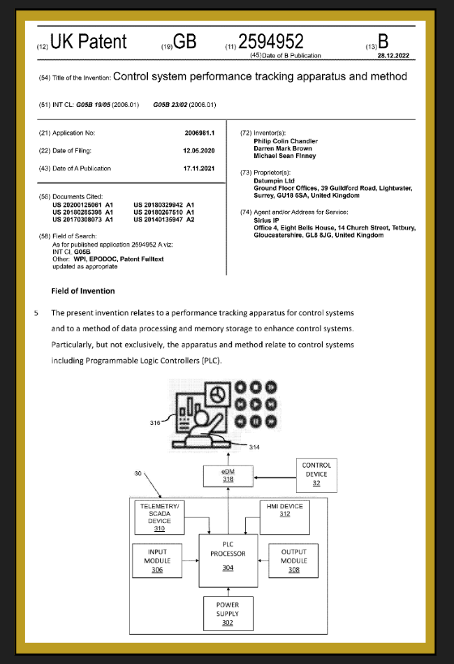Patents - datumpin