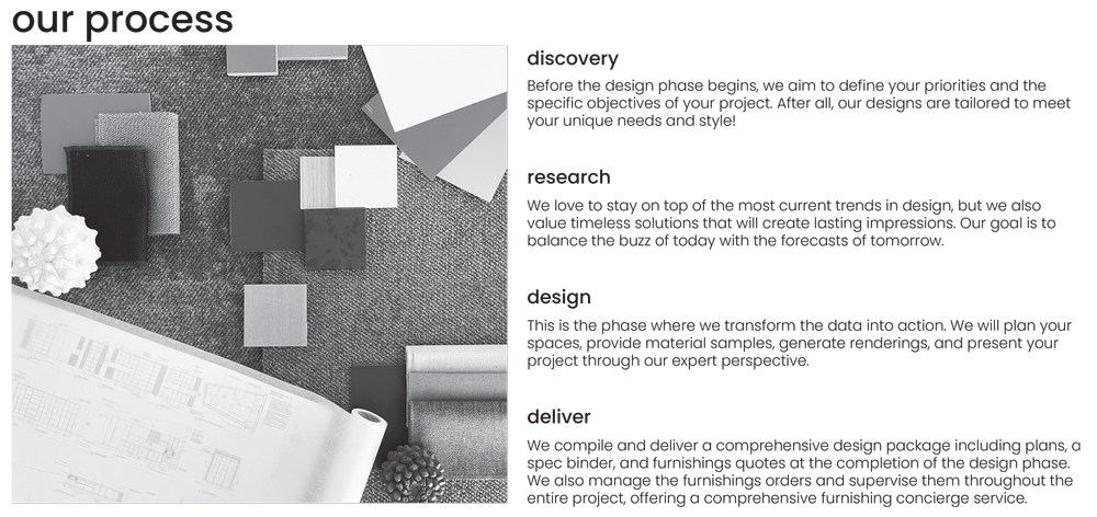 services — Tact Design Studio