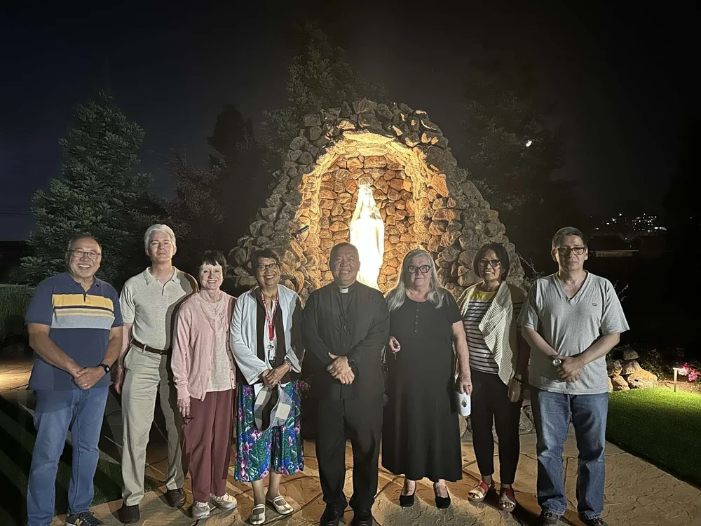 Our Lady of Lourdes Grotto — Saint Mark Catholic Church