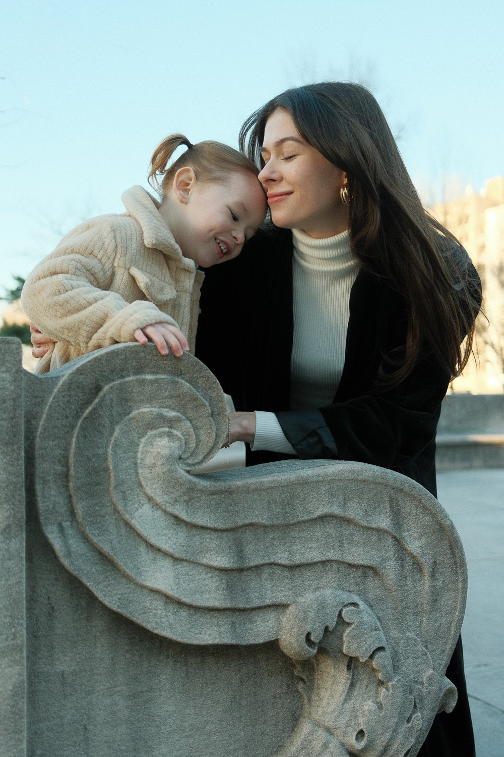 Mother Daughter Photoshoot during Sunset Downtown Indianapolis ...