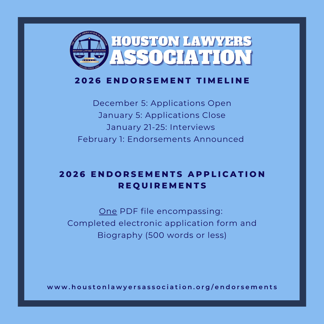 HLA 2026 Primary Election Endorsements