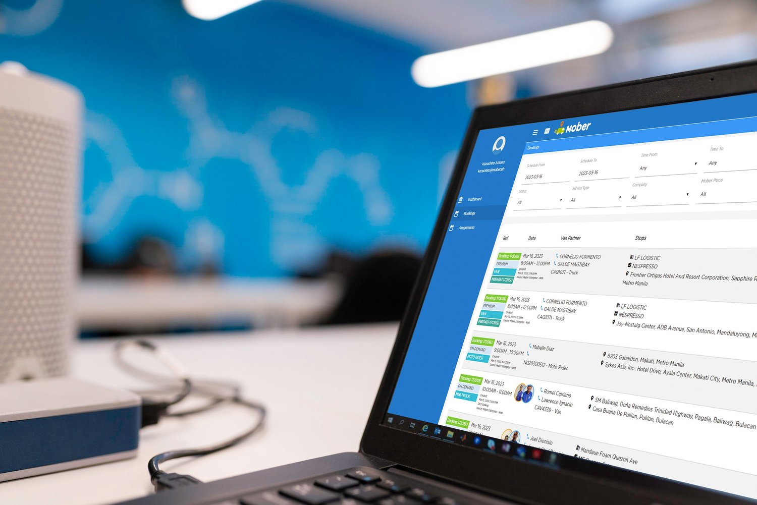 Mober Green+Tech Logistics