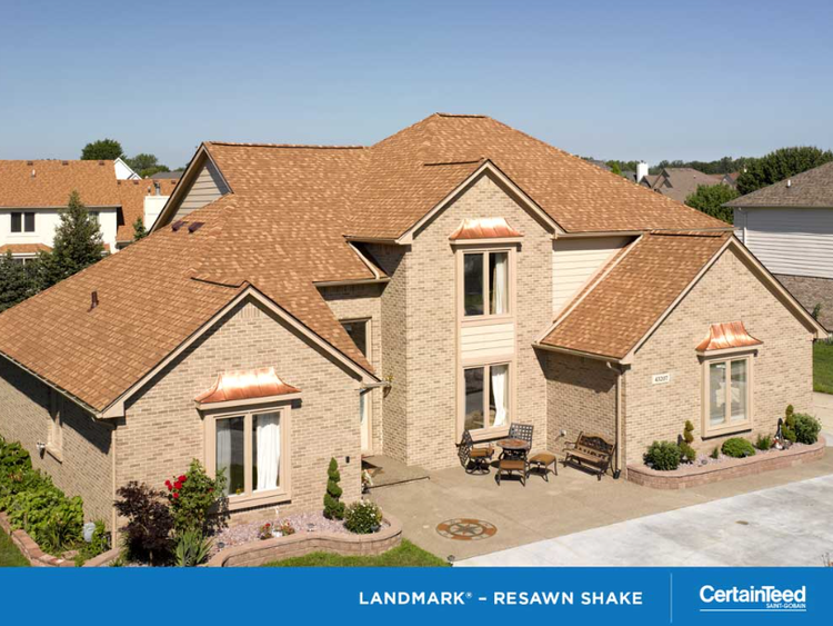Pick out your shingle color! Resawn Shake — Lab Exteriors