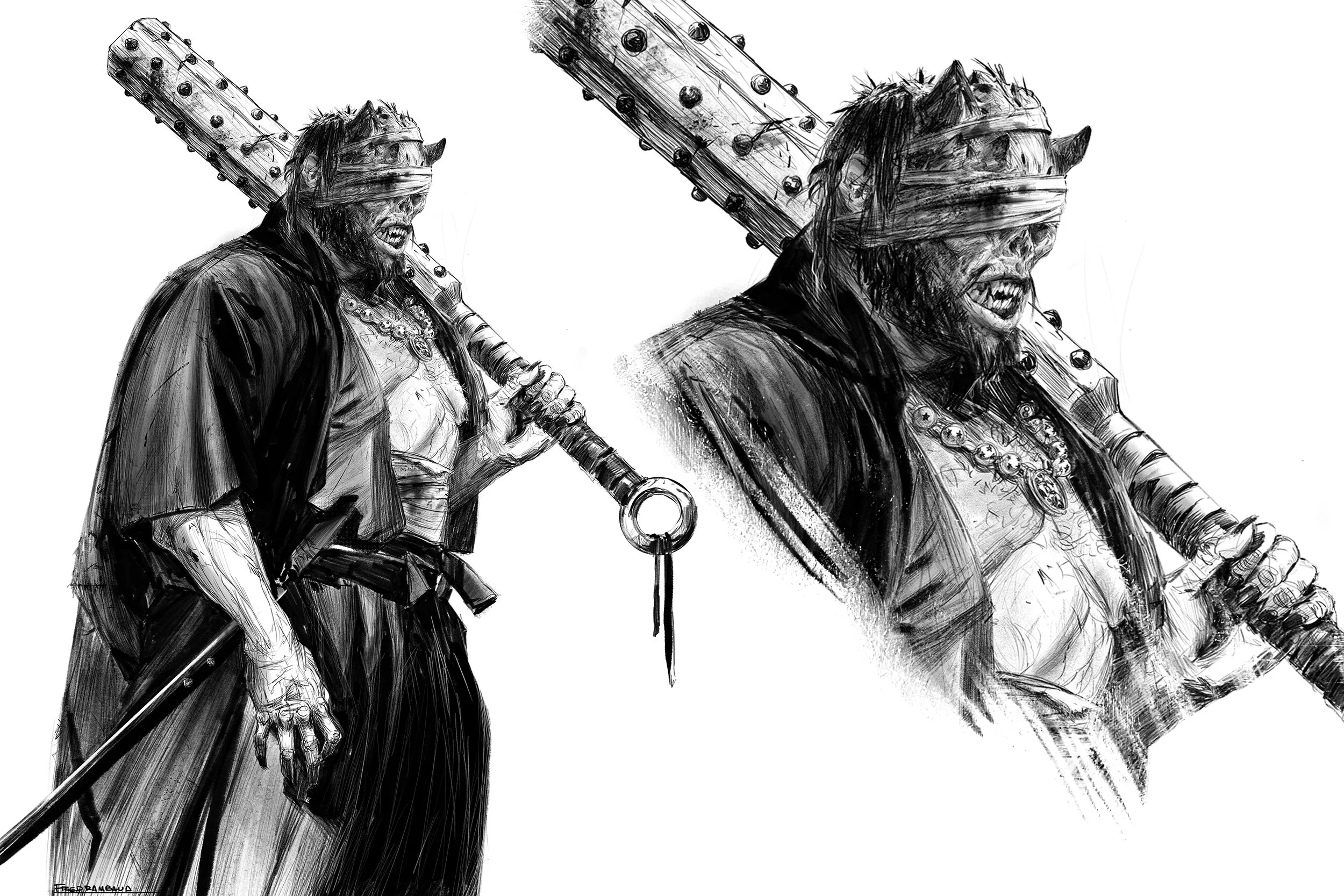 BLACK & WHITE — FRED RAMBAUD // Concept Artist