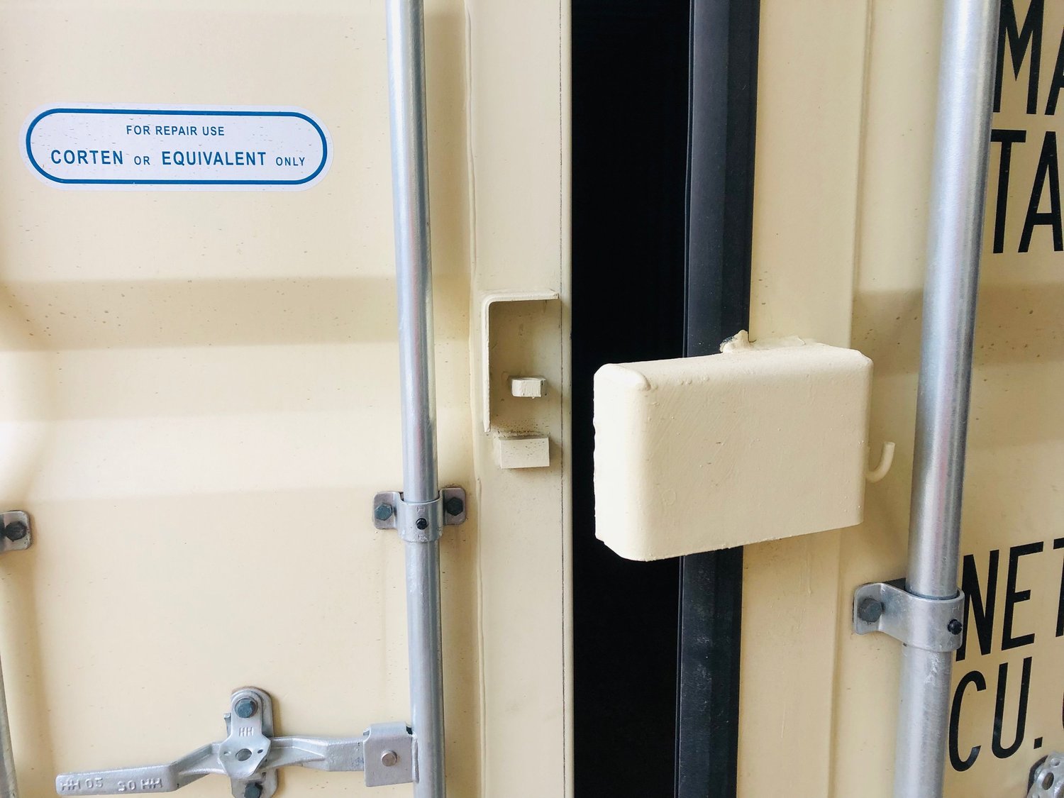 Shipping Container Security Lockbox — Containers First