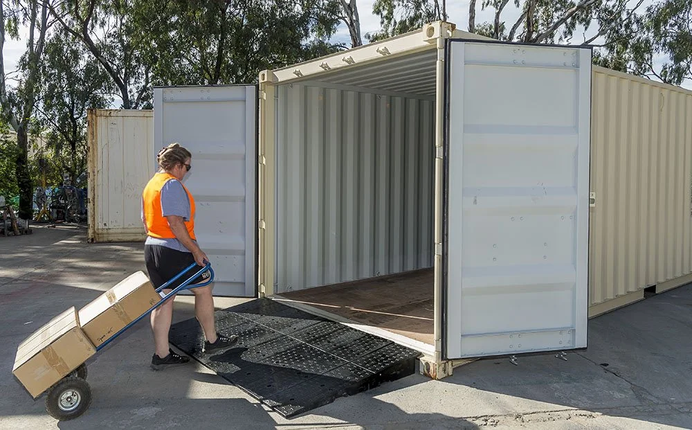 Shipping Container Ramps — Containers First