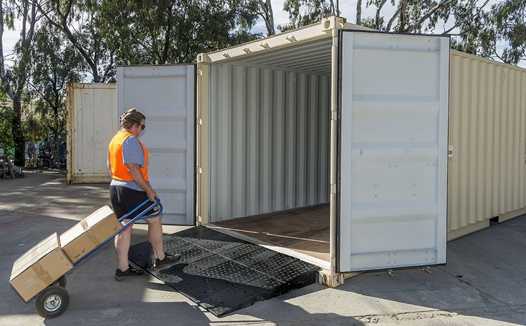 Shipping Container Ramps — Containers First
