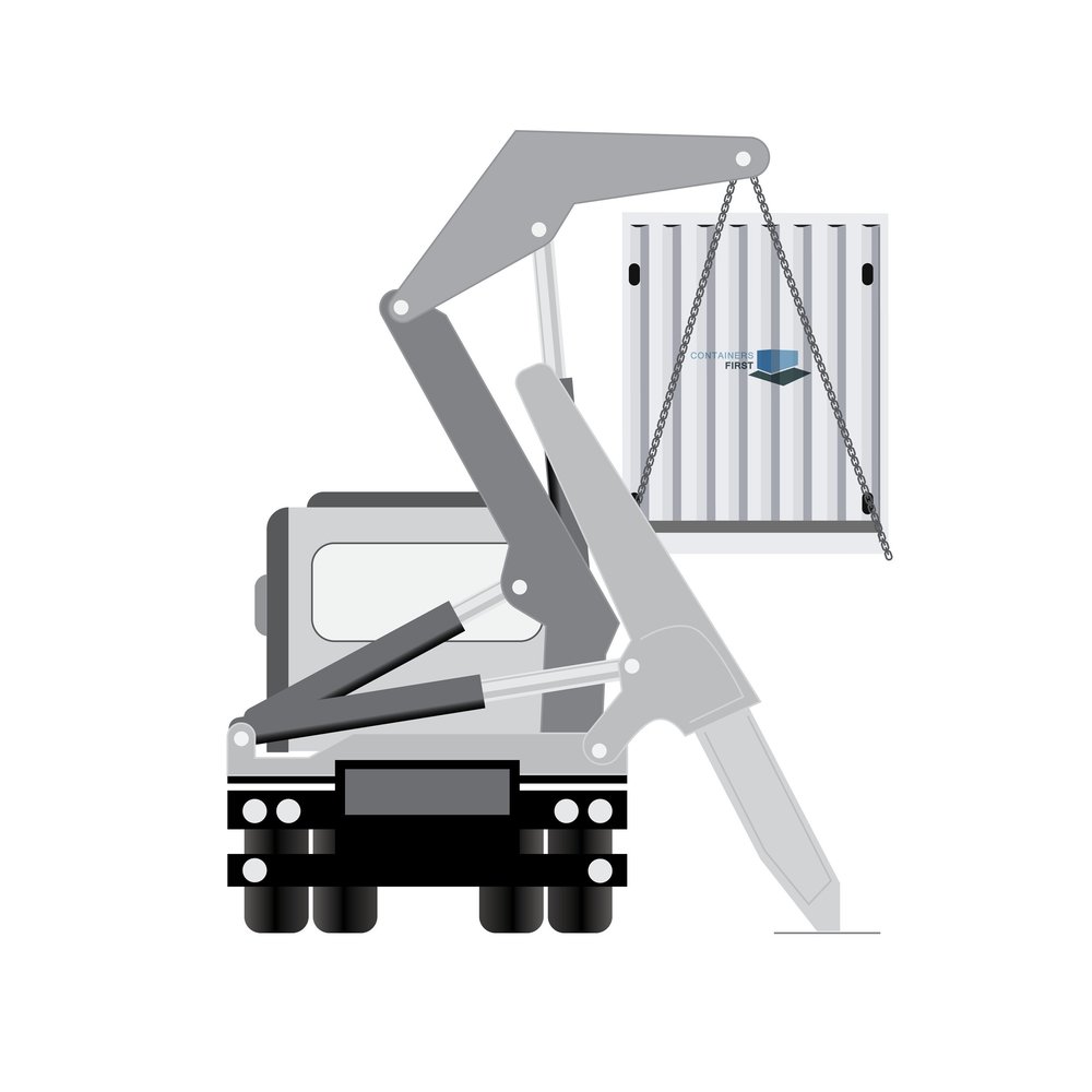 SIDE LOADER DELIVERY — Containers First