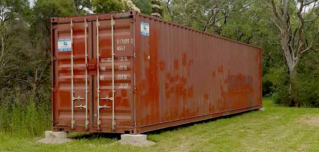 Shipping Container Levelling Blocks — Containers First