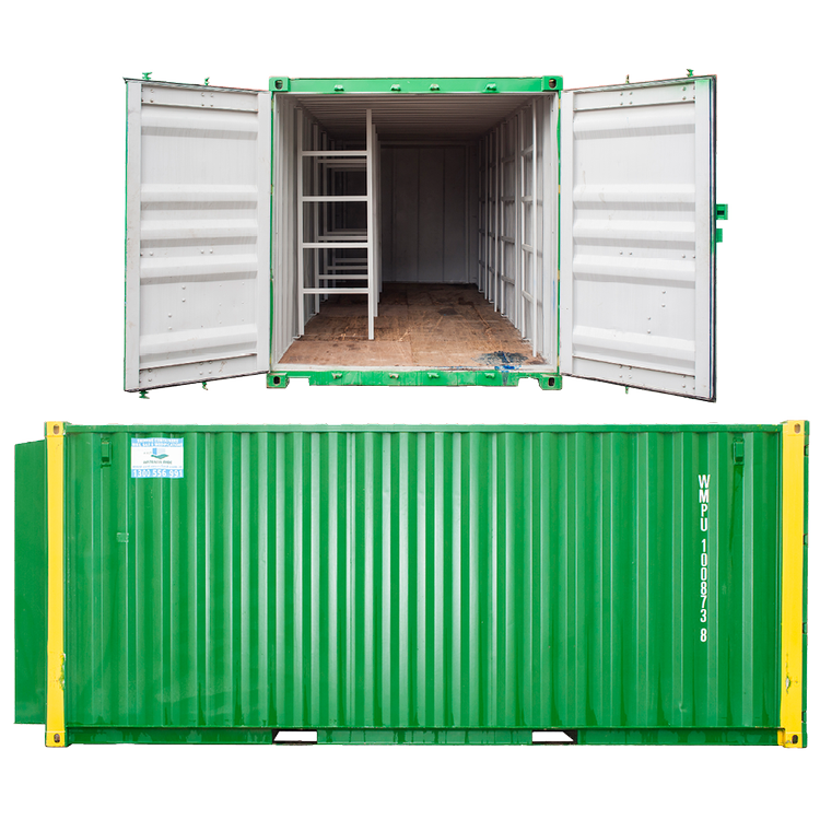6.3mtr (21ft) Tradies Storage Box — Containers First