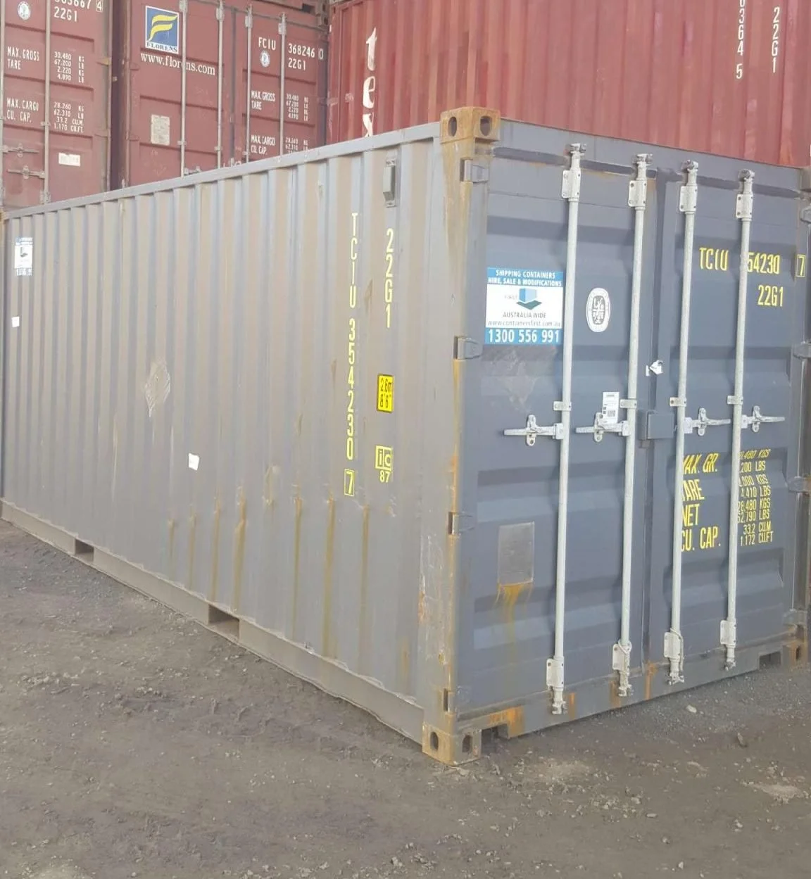 20ft Standard GP Used Shipping Container - Cargo Worthy — Containers First