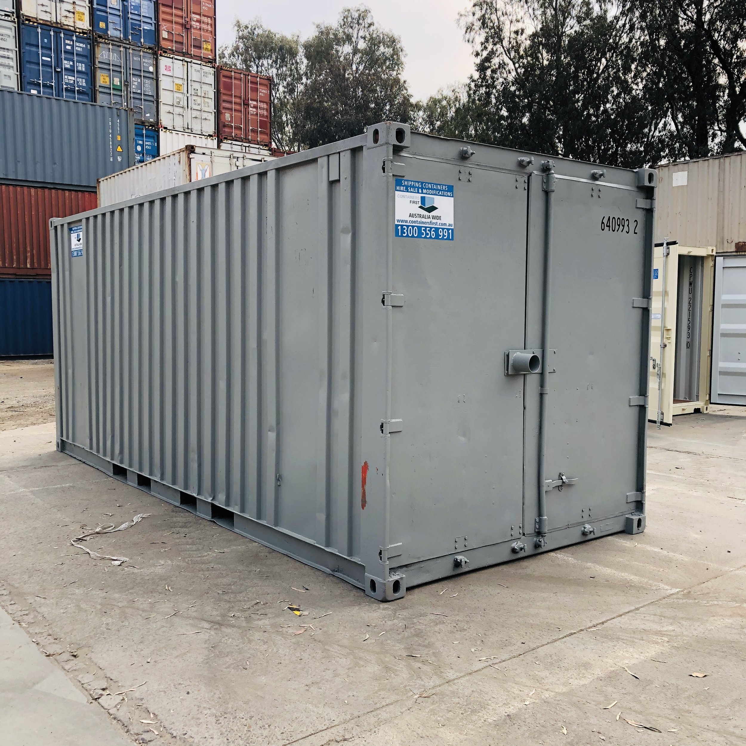 10ft GP Shipping Container with Roller Door — Containers First