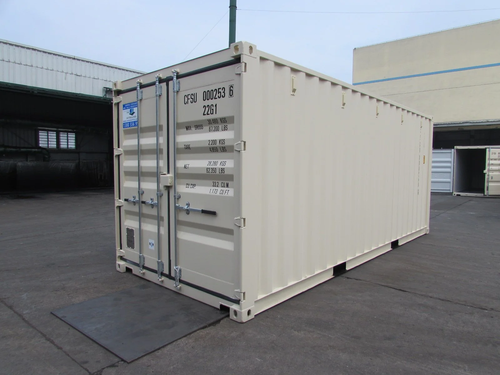 20ft High Cube Dangerous Goods Container — Containers First