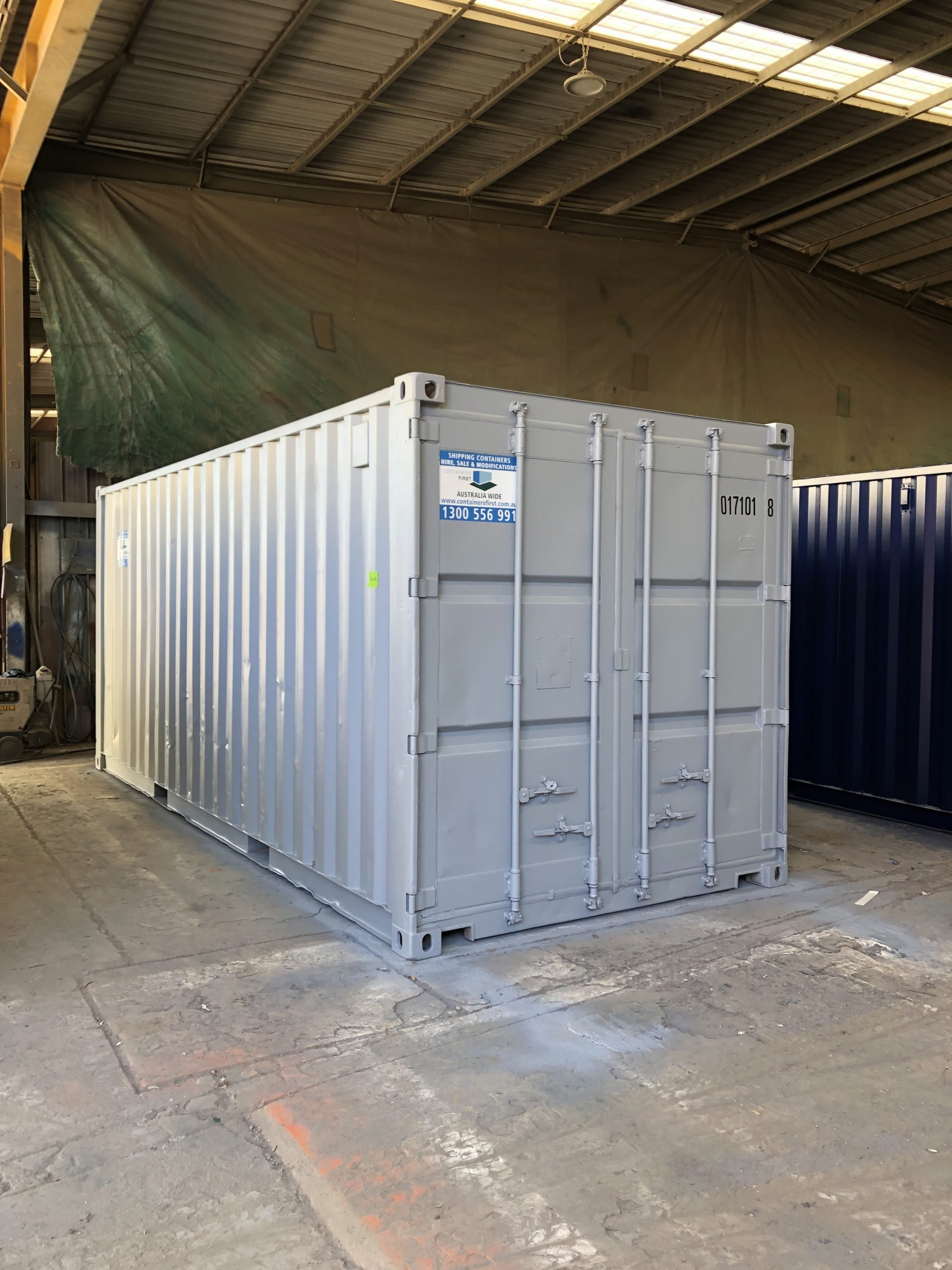 20ft Used Shipping Container Sold As Is — Containers First