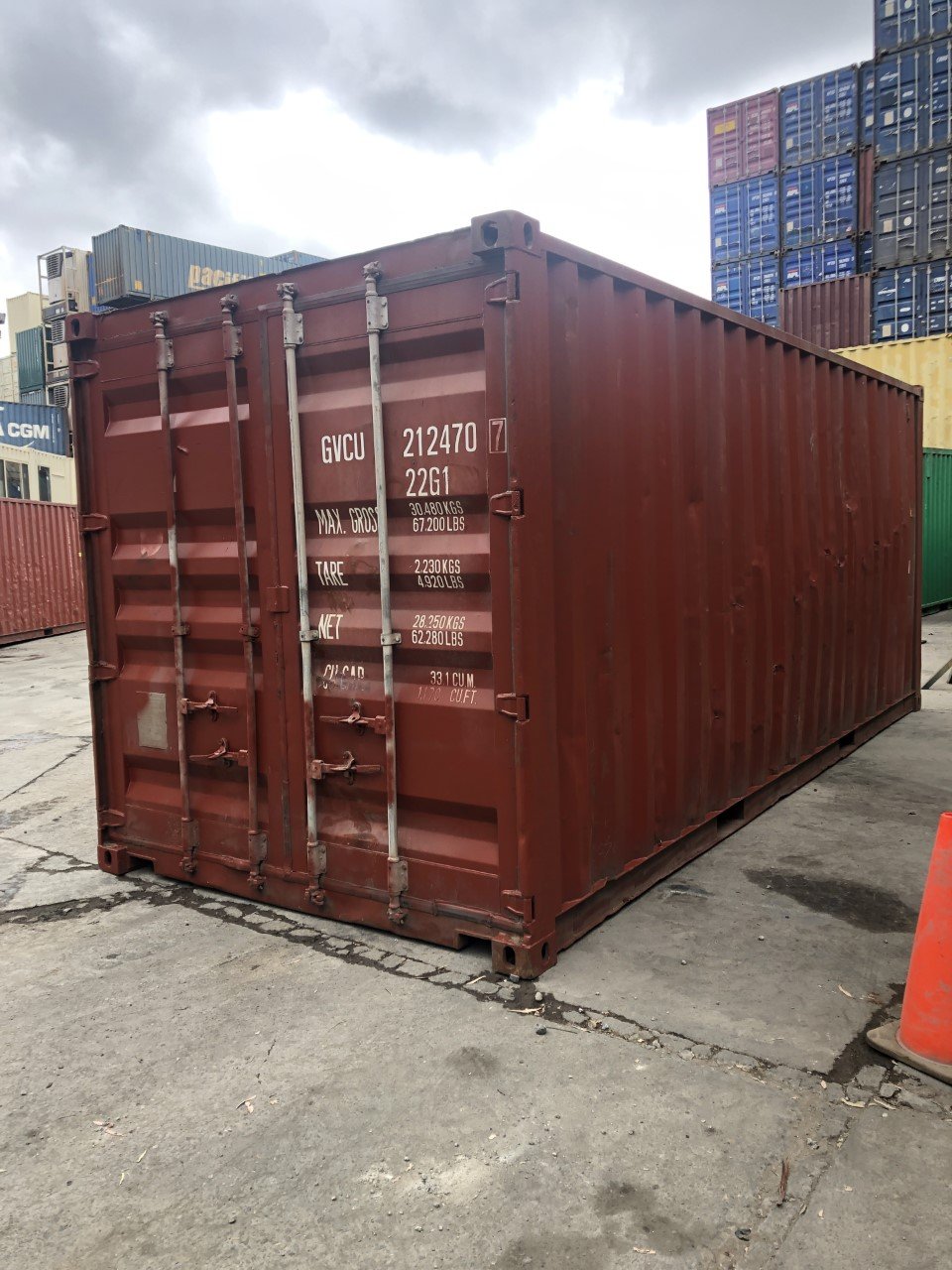 20ft GP Repainted Standard Used Container — Containers First