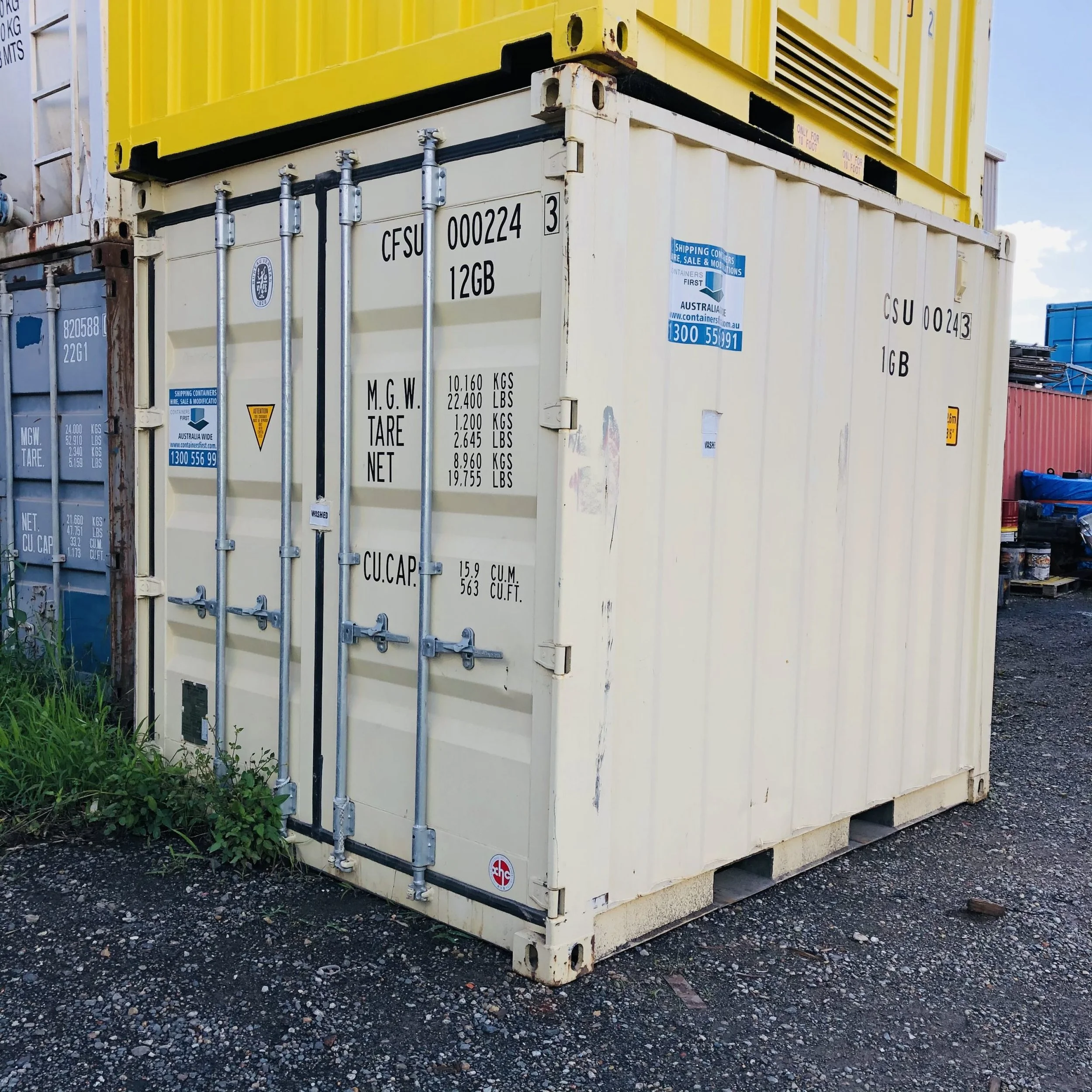 20ft GP Repainted Standard Used Container — Containers First