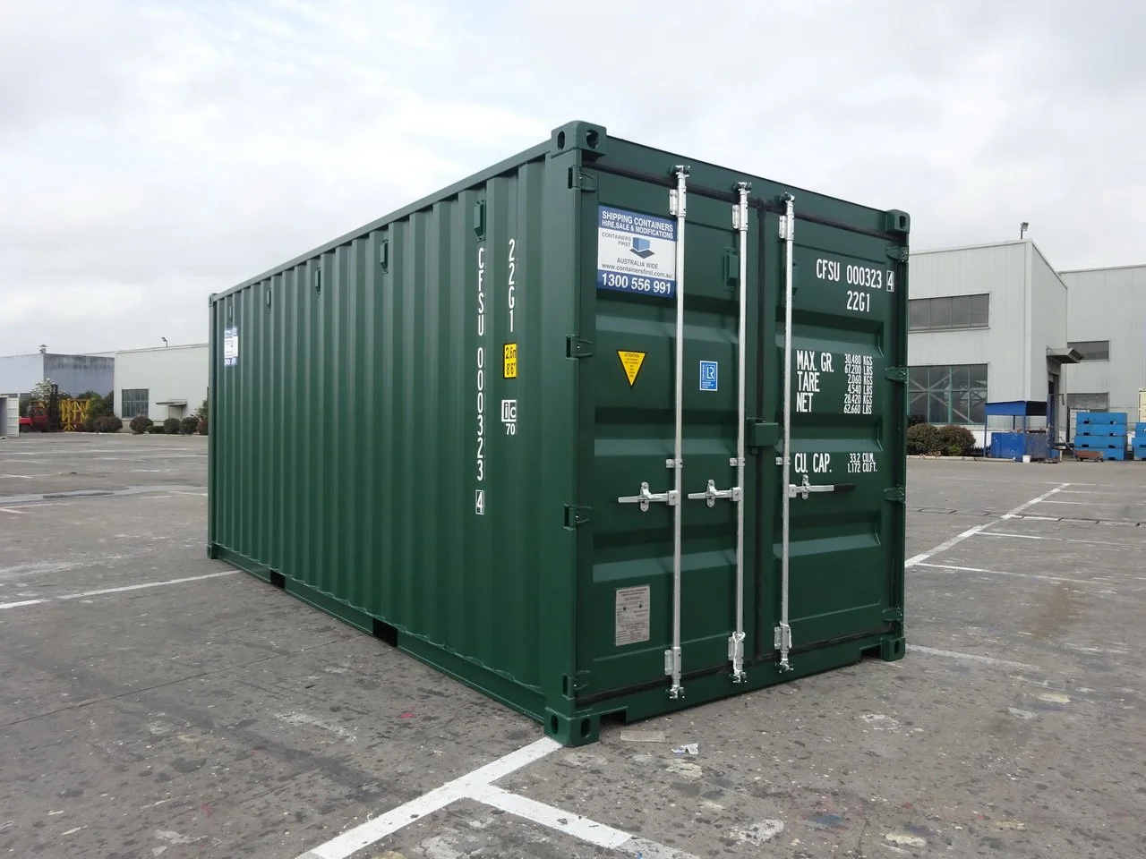 20ft Cargo worthy GP Used Shipping Container With bonuses! — Containers ...