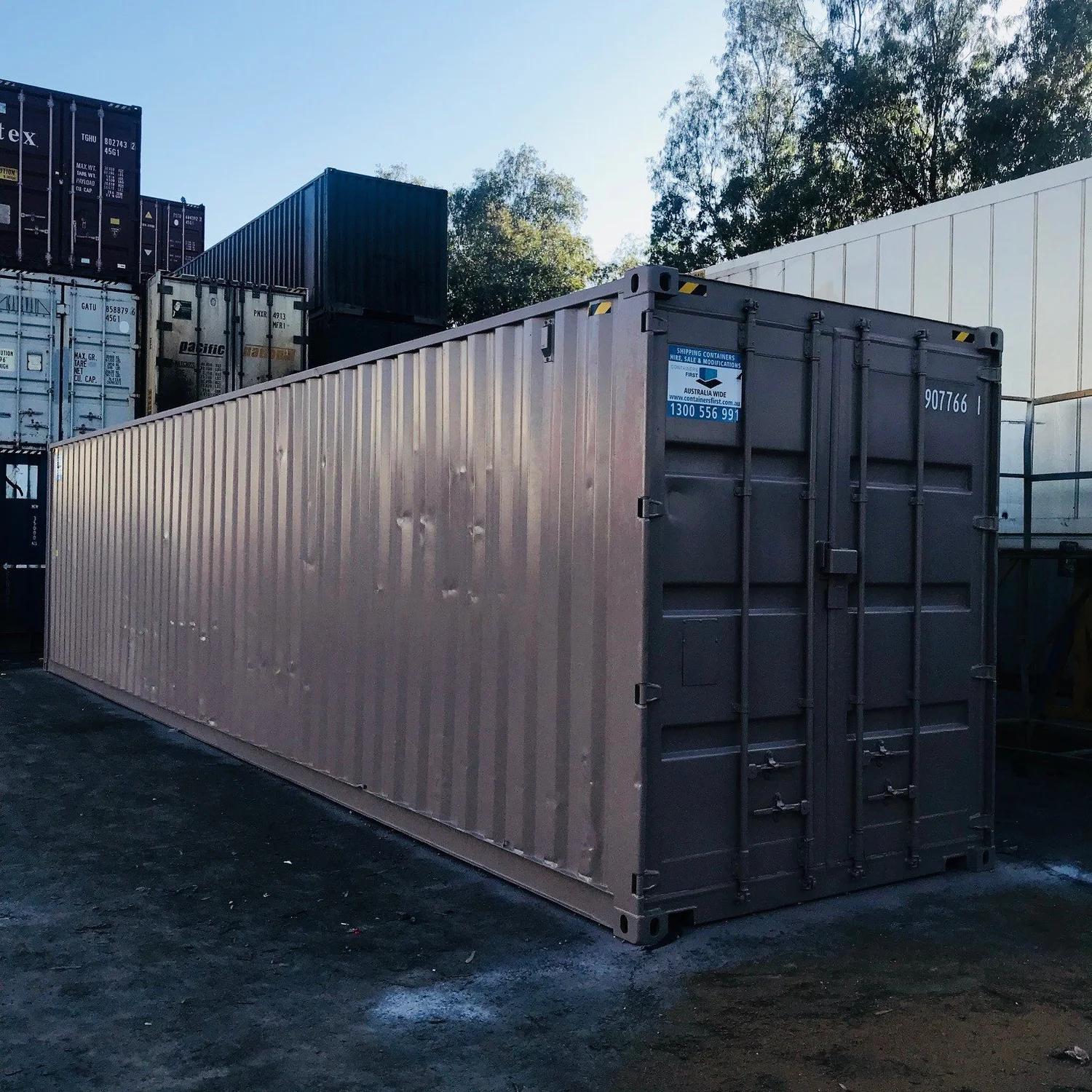 Shipping container Rubber Ramp — Containers First