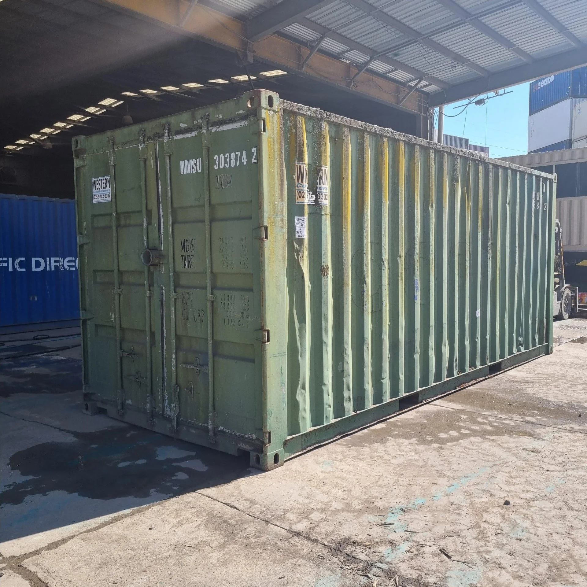 40ft High Cube Cargo Worthy Shipping Container — Containers First