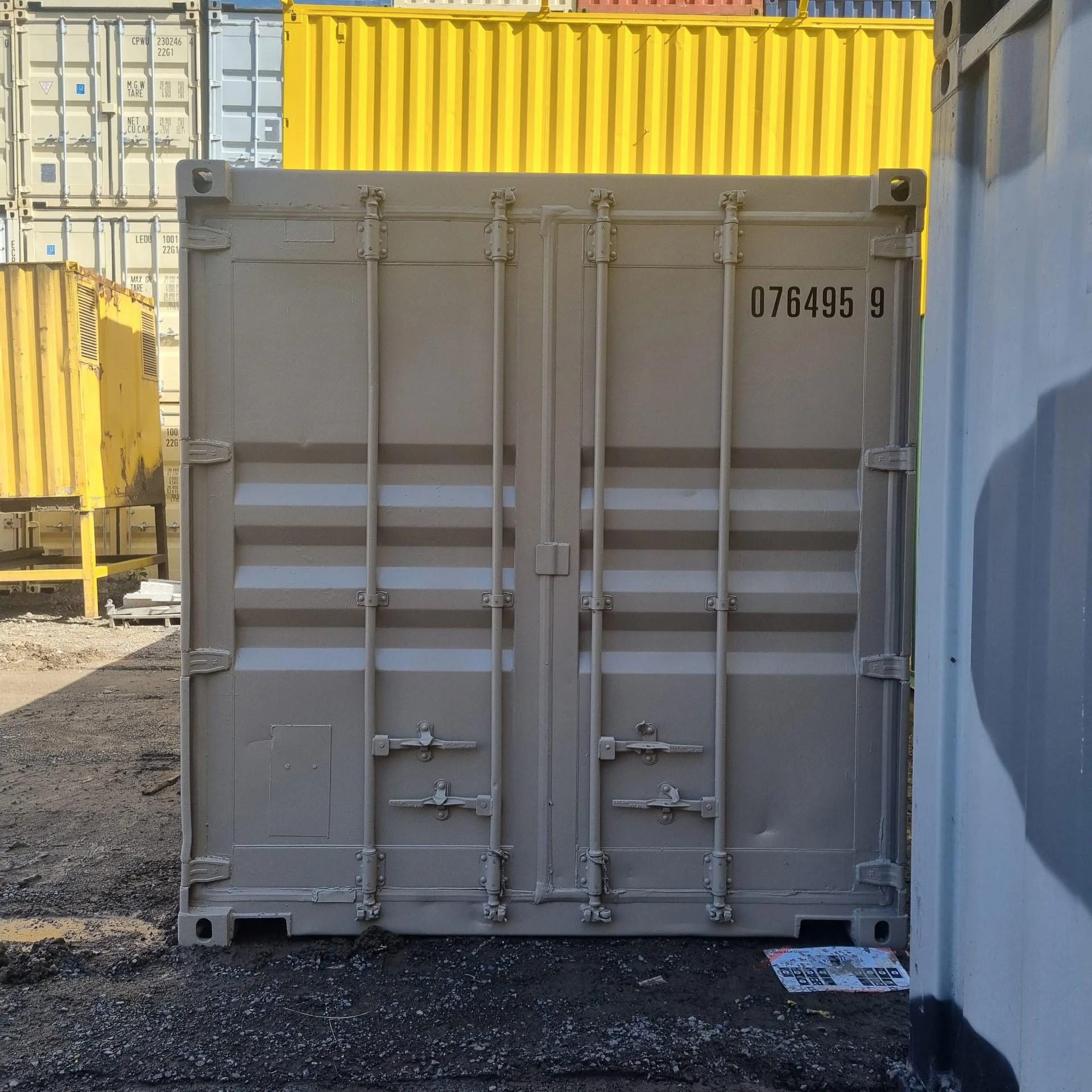 Shipping container Rubber Ramp — Containers First