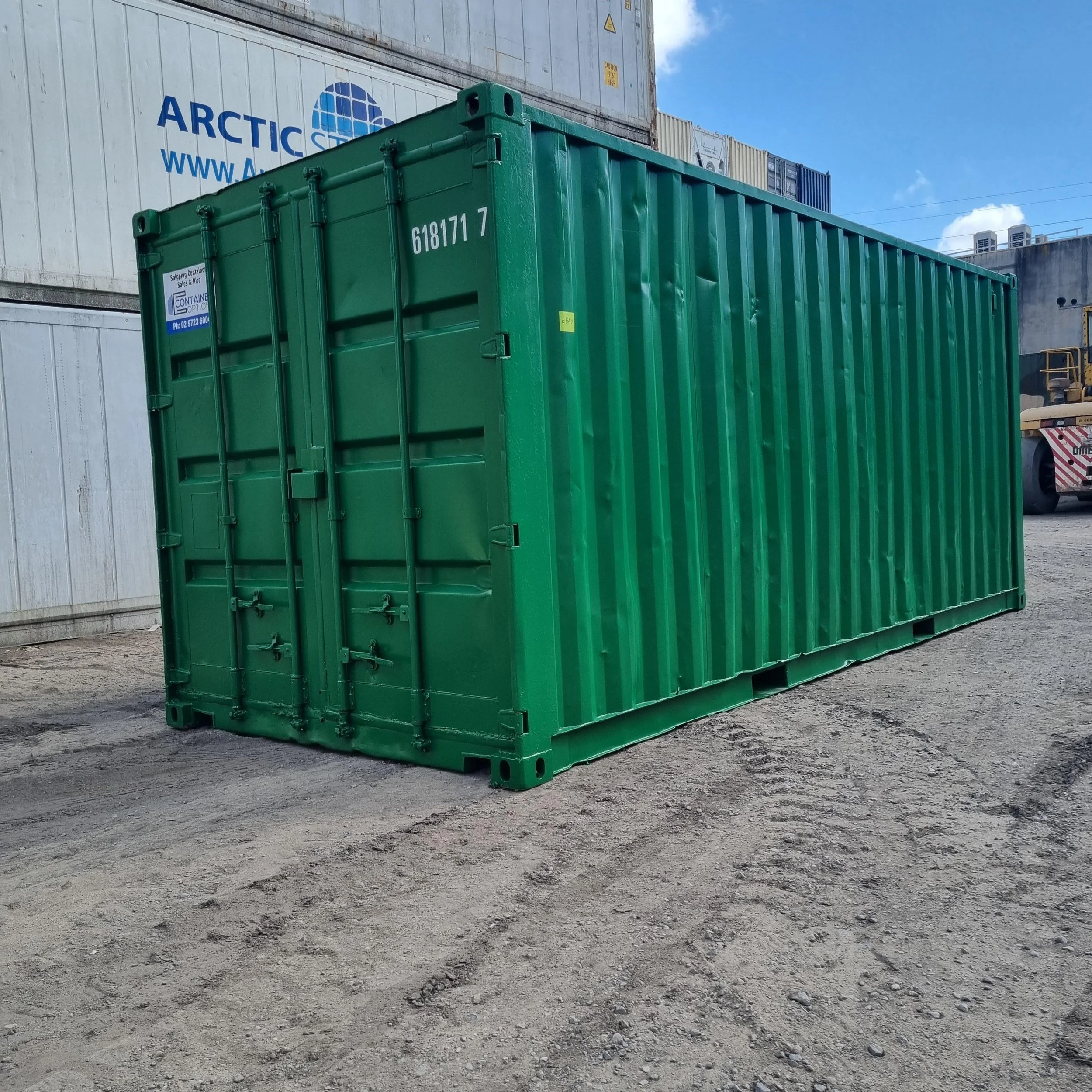 Shipping container Rubber Ramp — Containers First