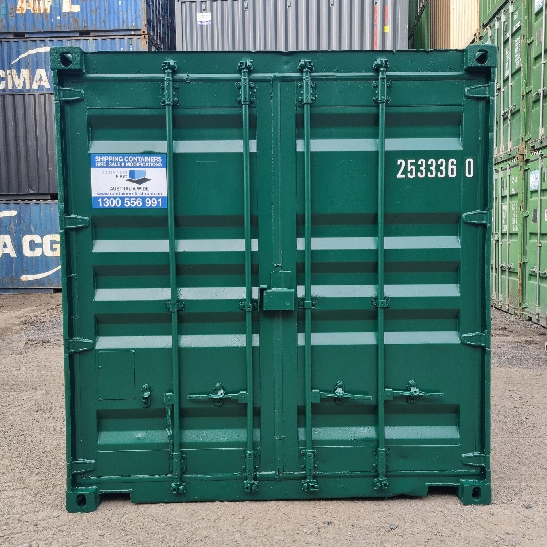 Shipping container Rubber Ramp — Containers First