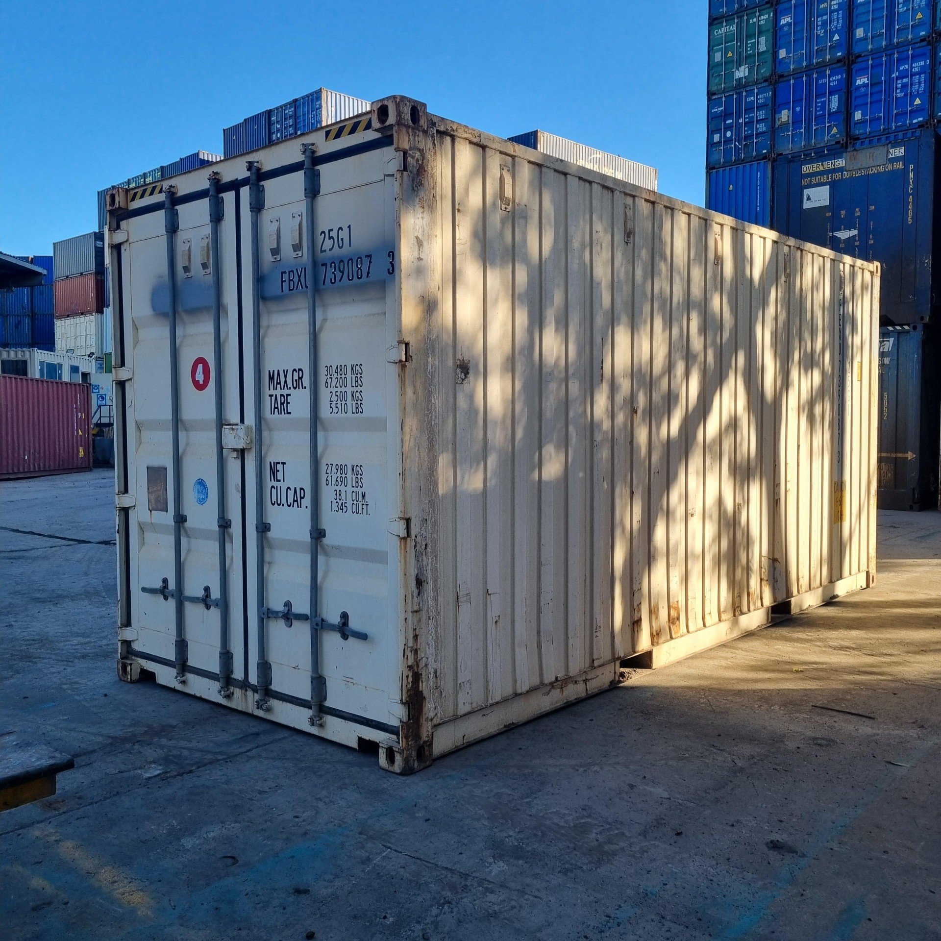 20ft GP Side Opening Containers - New Build (Single Trip) — Containers ...