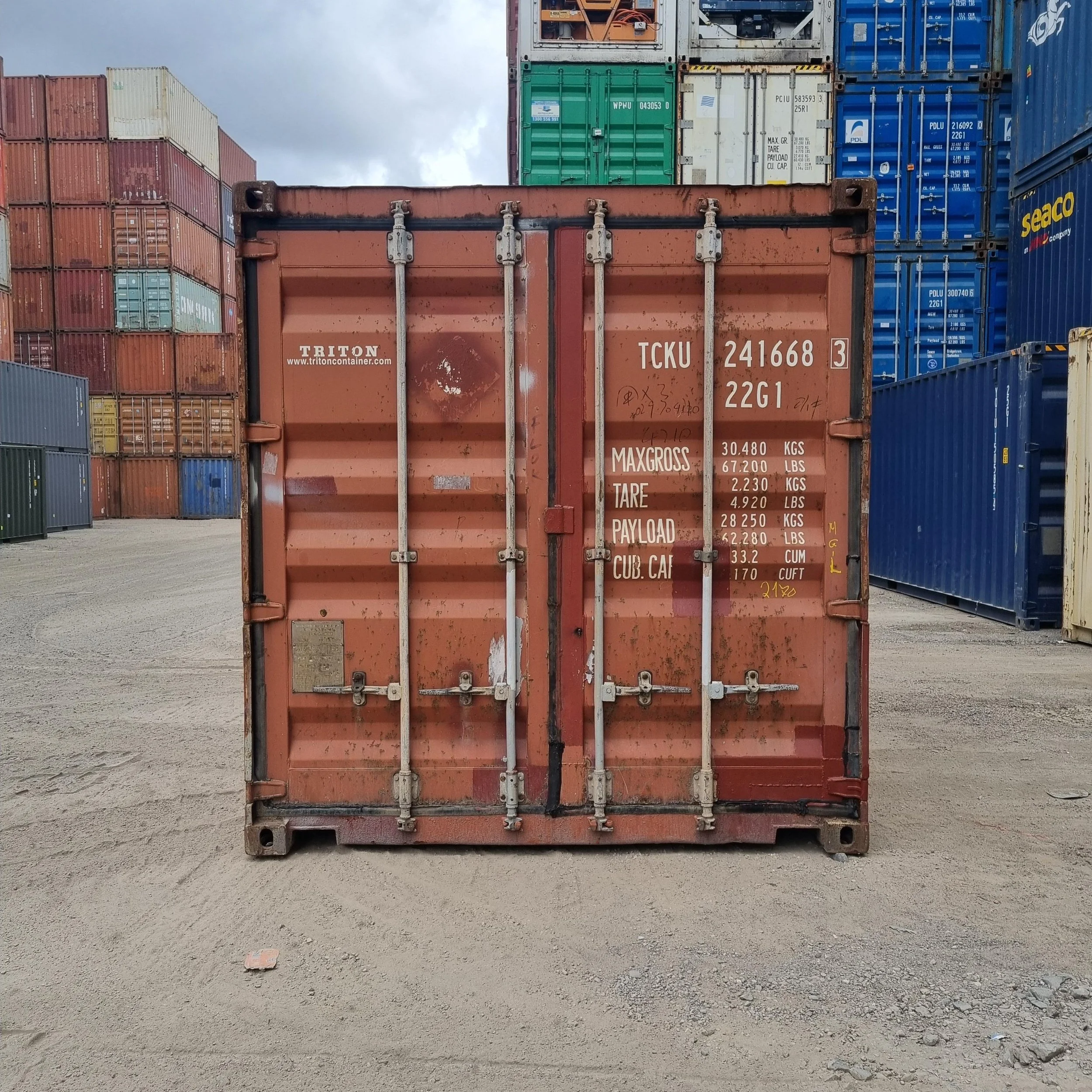 USED CONTAINERS ONLINE STORE — Containers First