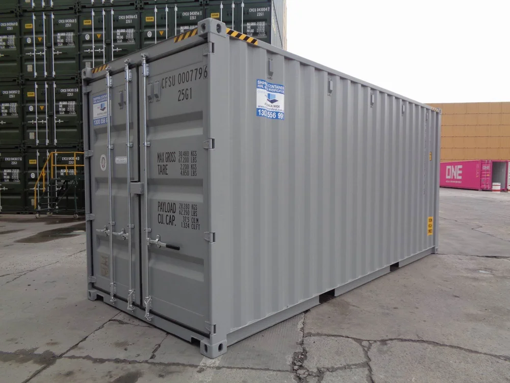 Tri Door Single Trip Containers — Containers First