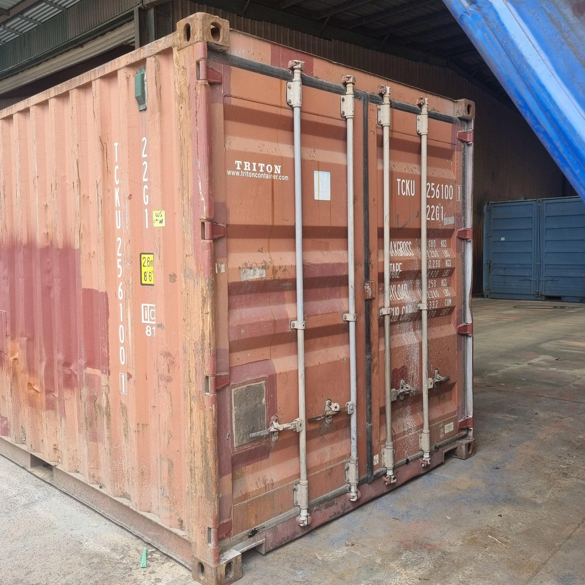 20ft High cube openside - NEW (RHS or LHS container doors) — Containers ...