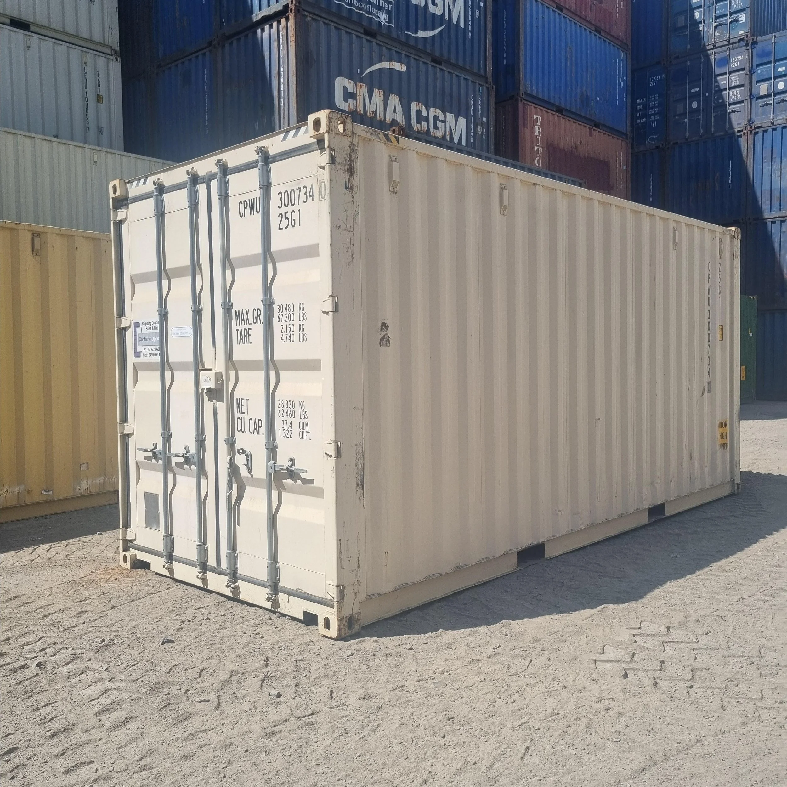 20FT GP SINGLE TRIP (NEW) SHIPPING CONTAINERS — Containers First